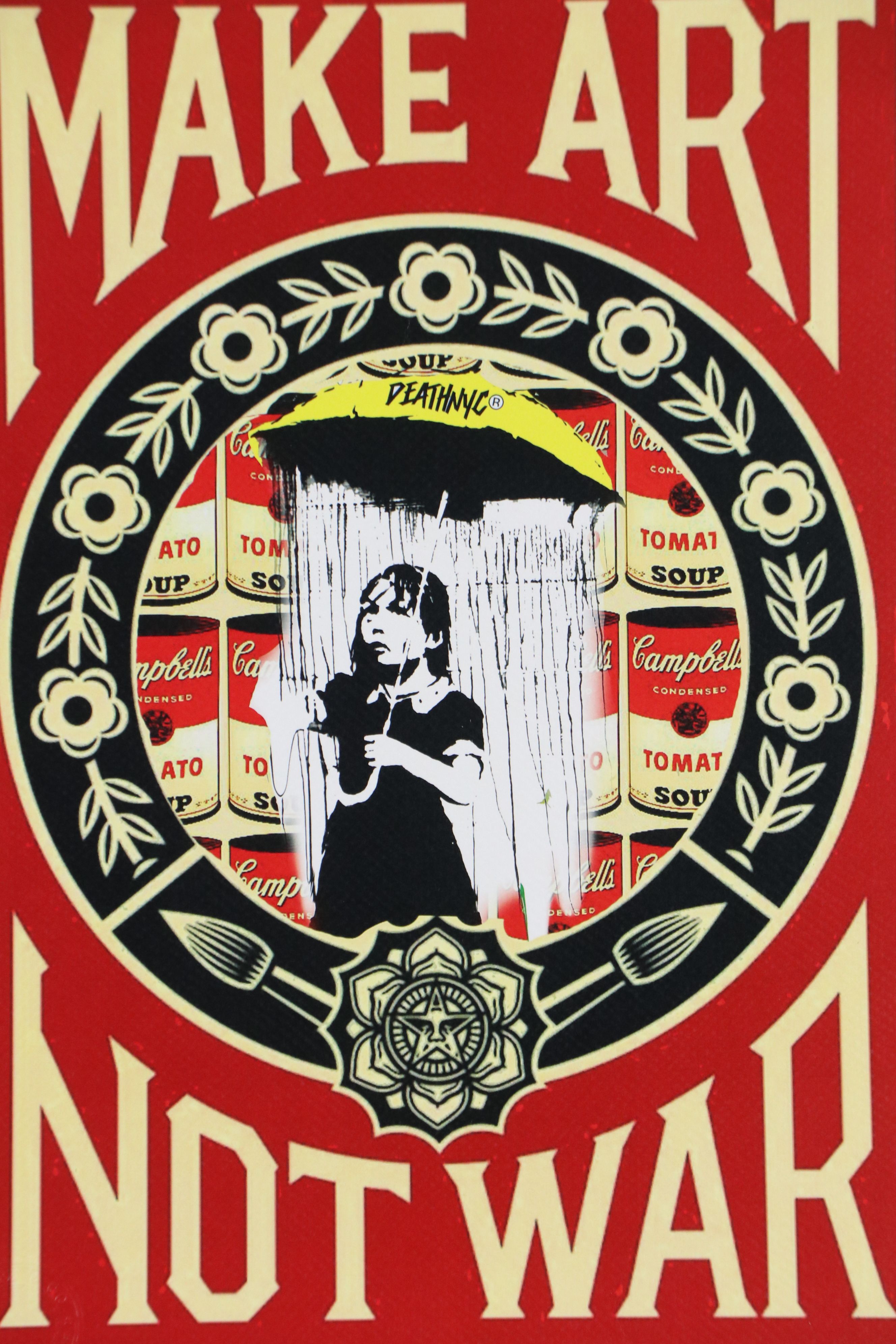 Death NYC Pop Art Digital Print After Shepard Fairey x Banksy, 2022 | EBTH