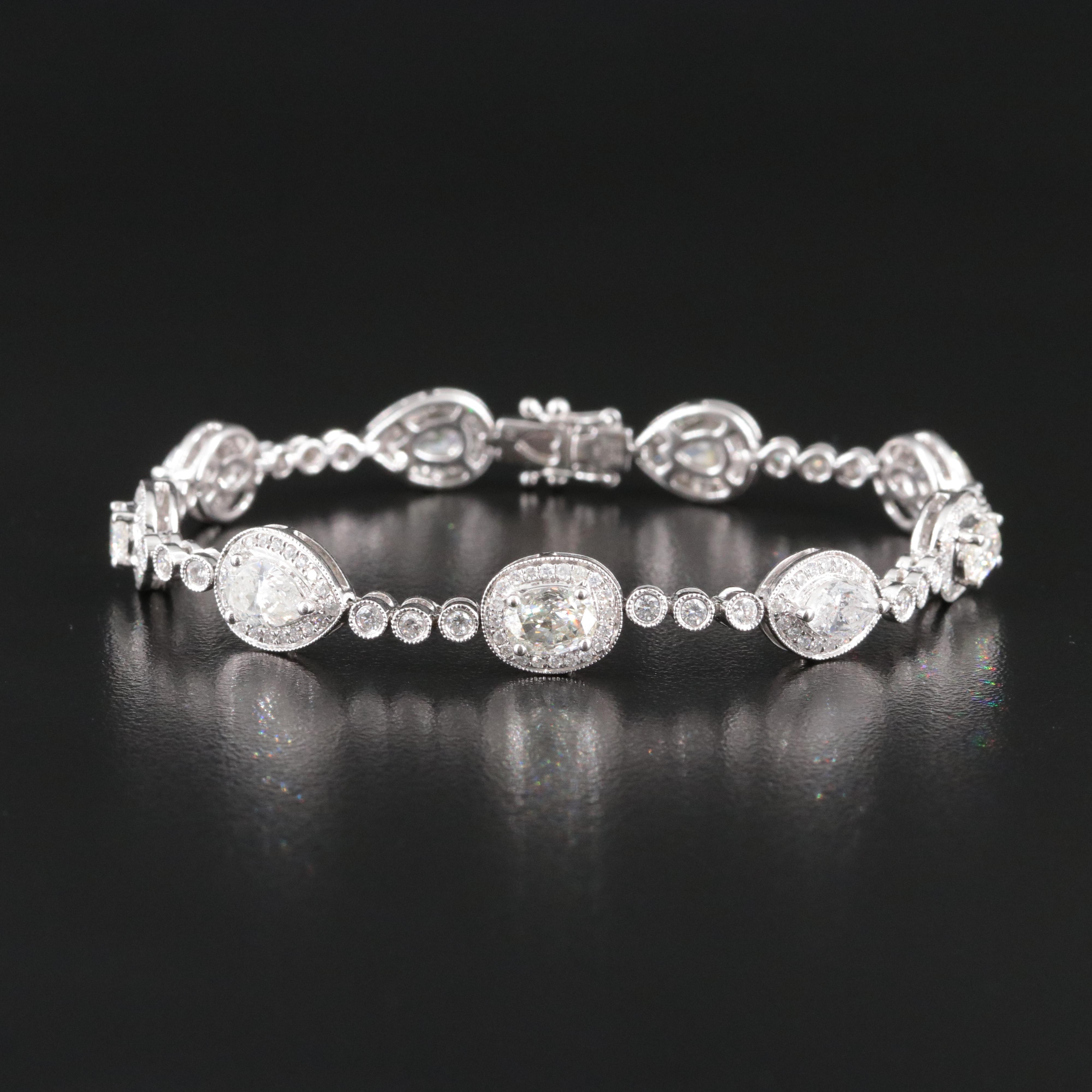 Michael Christoff 18K 6.42 CTW Diamond Bracelet | EBTH