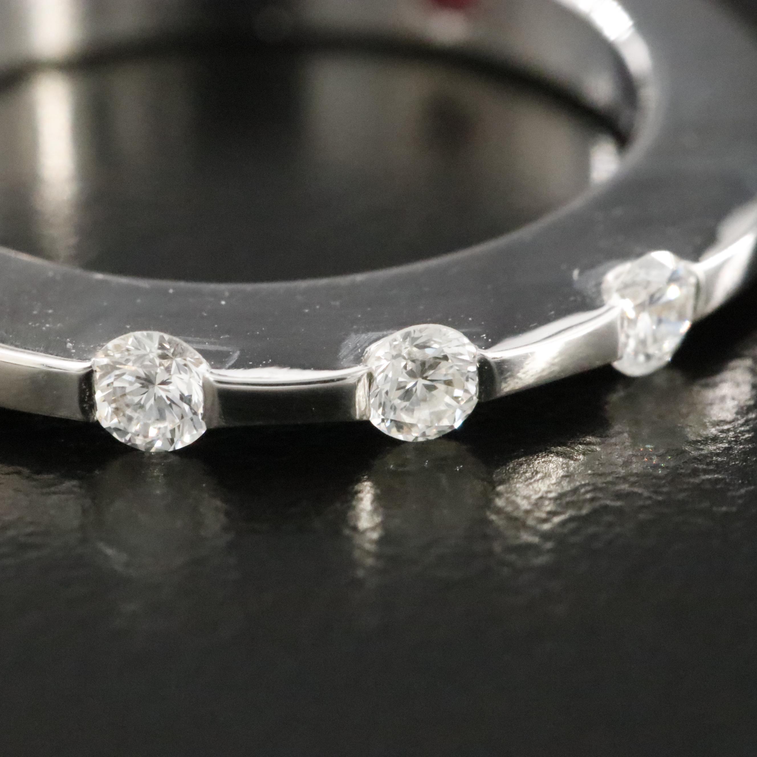 Roberto Coin Classica Parisienne 18K Three Diamond Ring | EBTH