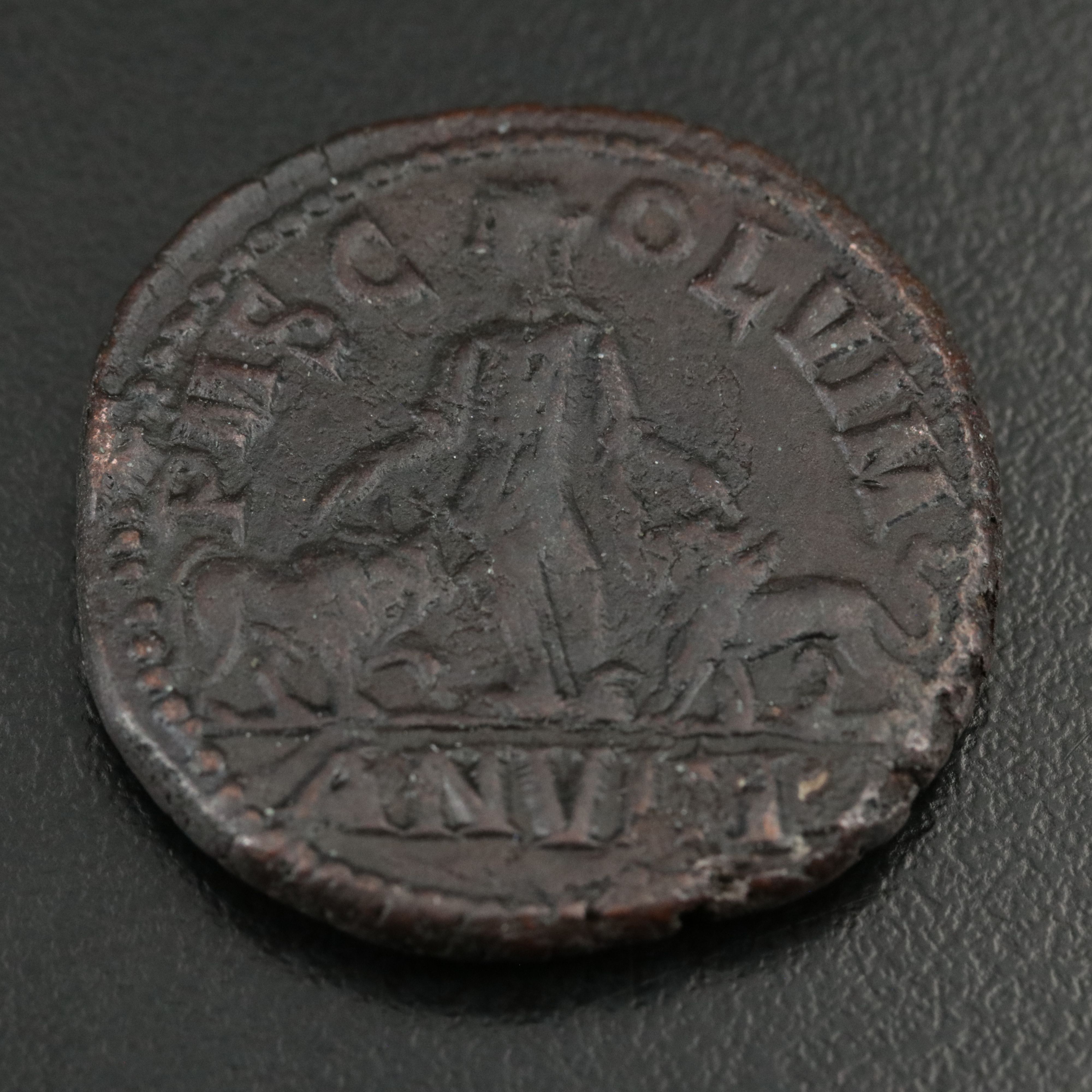 Ancient Roman Provincial Æ Sestertius Coin of Otacilia Severa, ca. 249 ...