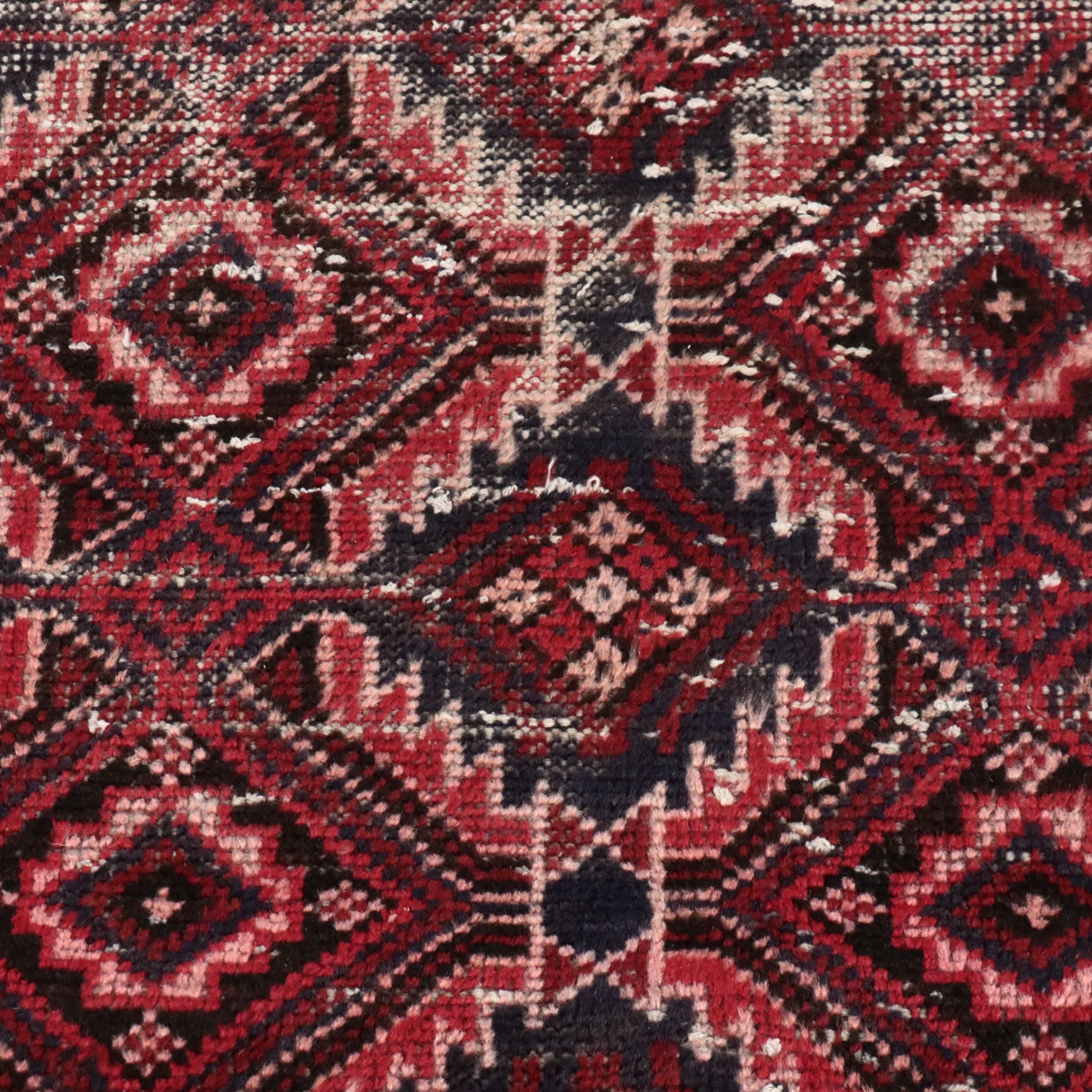 3'6 x 6' Hand-Knotted Persian Yalameh Area Rug | EBTH