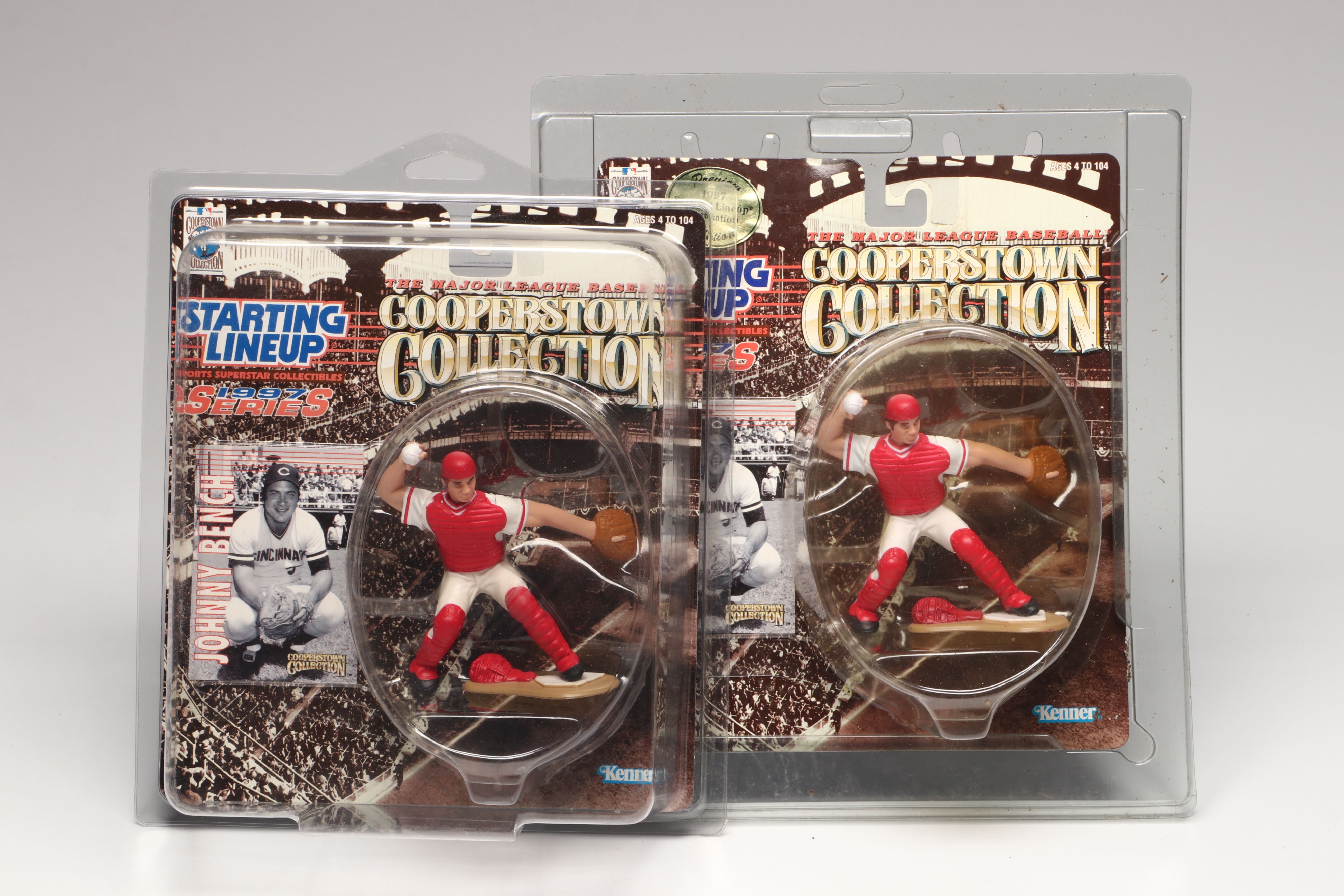 Starting Lineup Babe Ruth, Lou Gehrig, More Action Figures with Cards ...