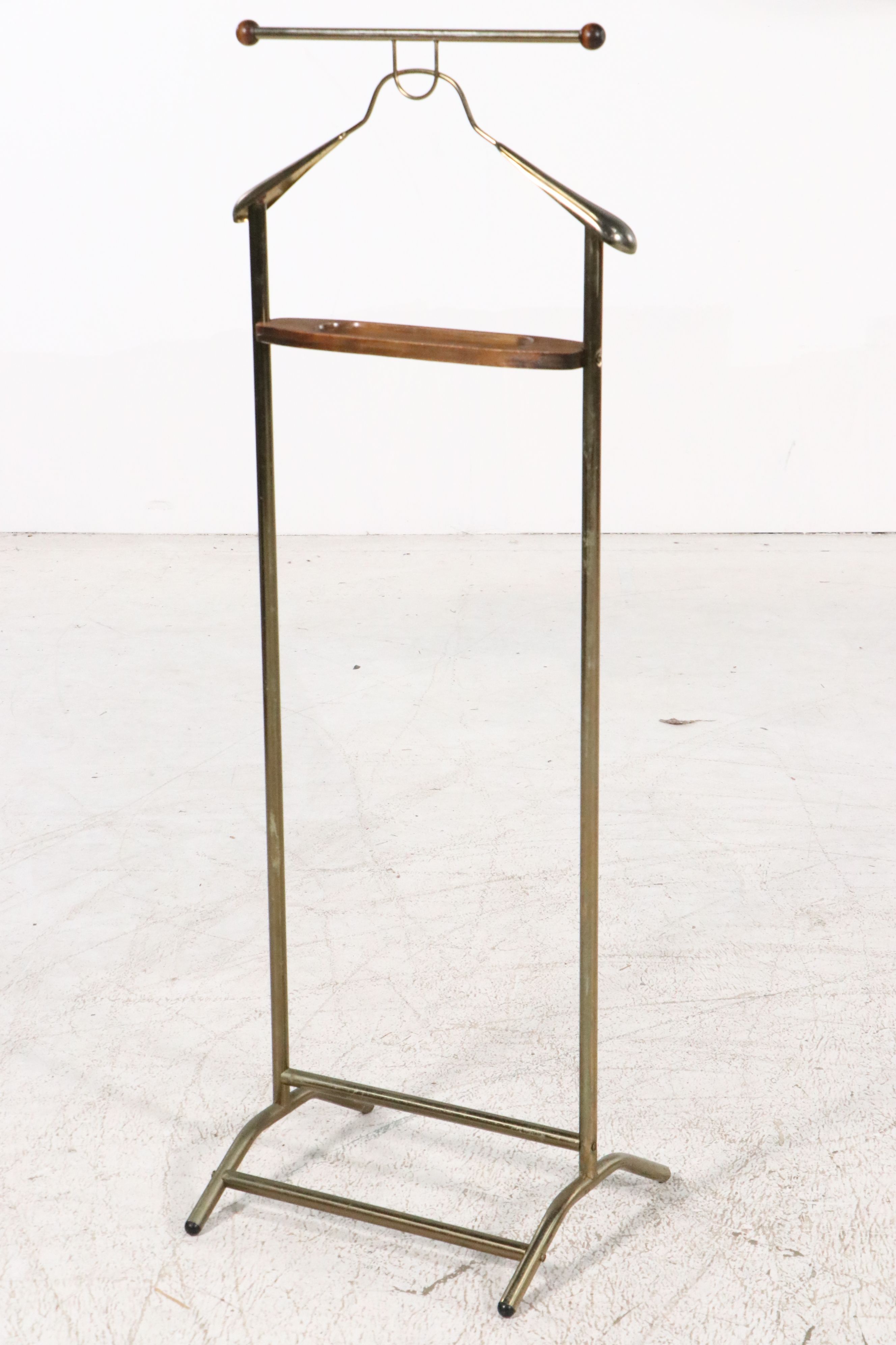 Georgian Mahogany Reading or Work Table with Mid-Century Valet Stand | EBTH
