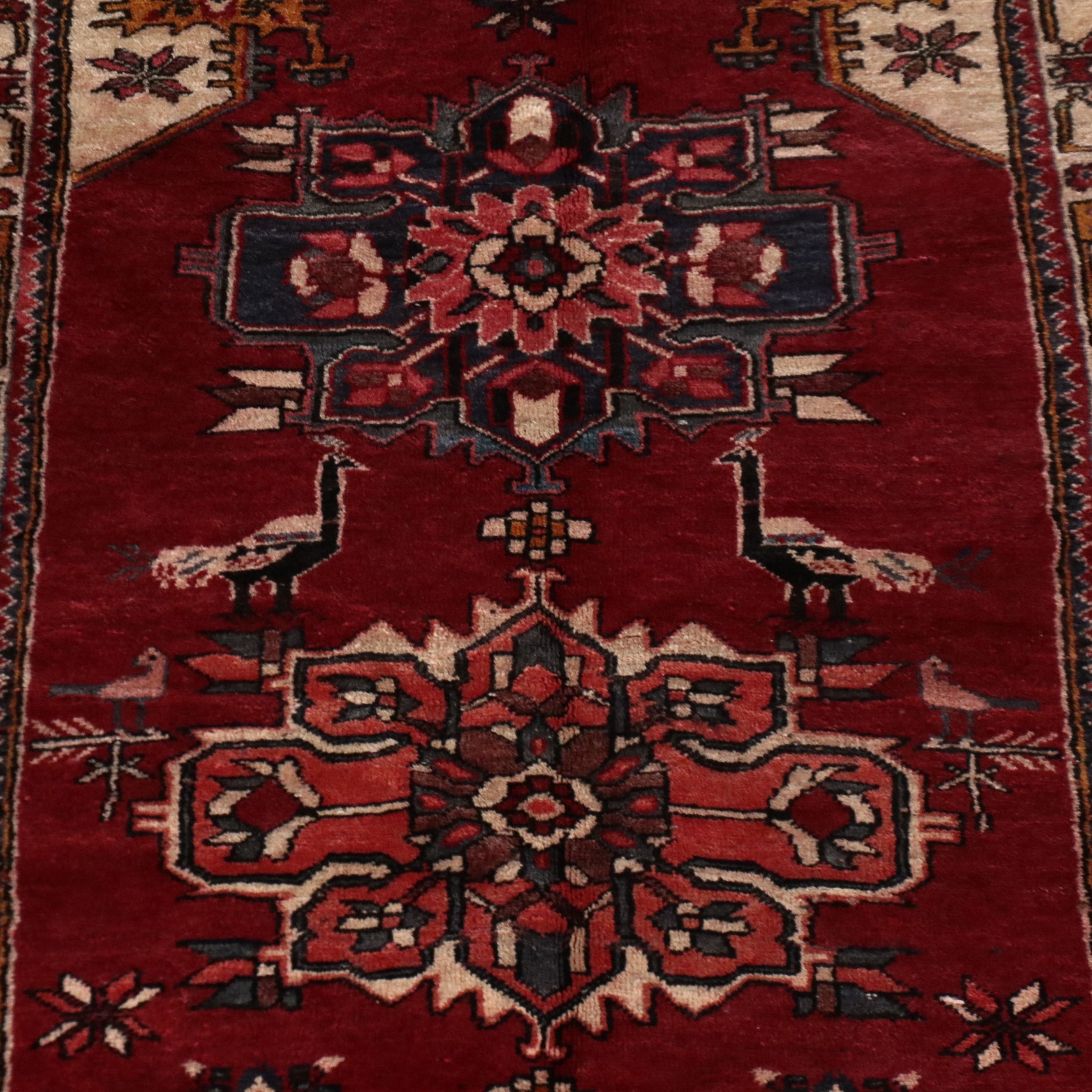 3'3 x 9'10 Hand-Knotted Persian Lamberan Long Rug | EBTH