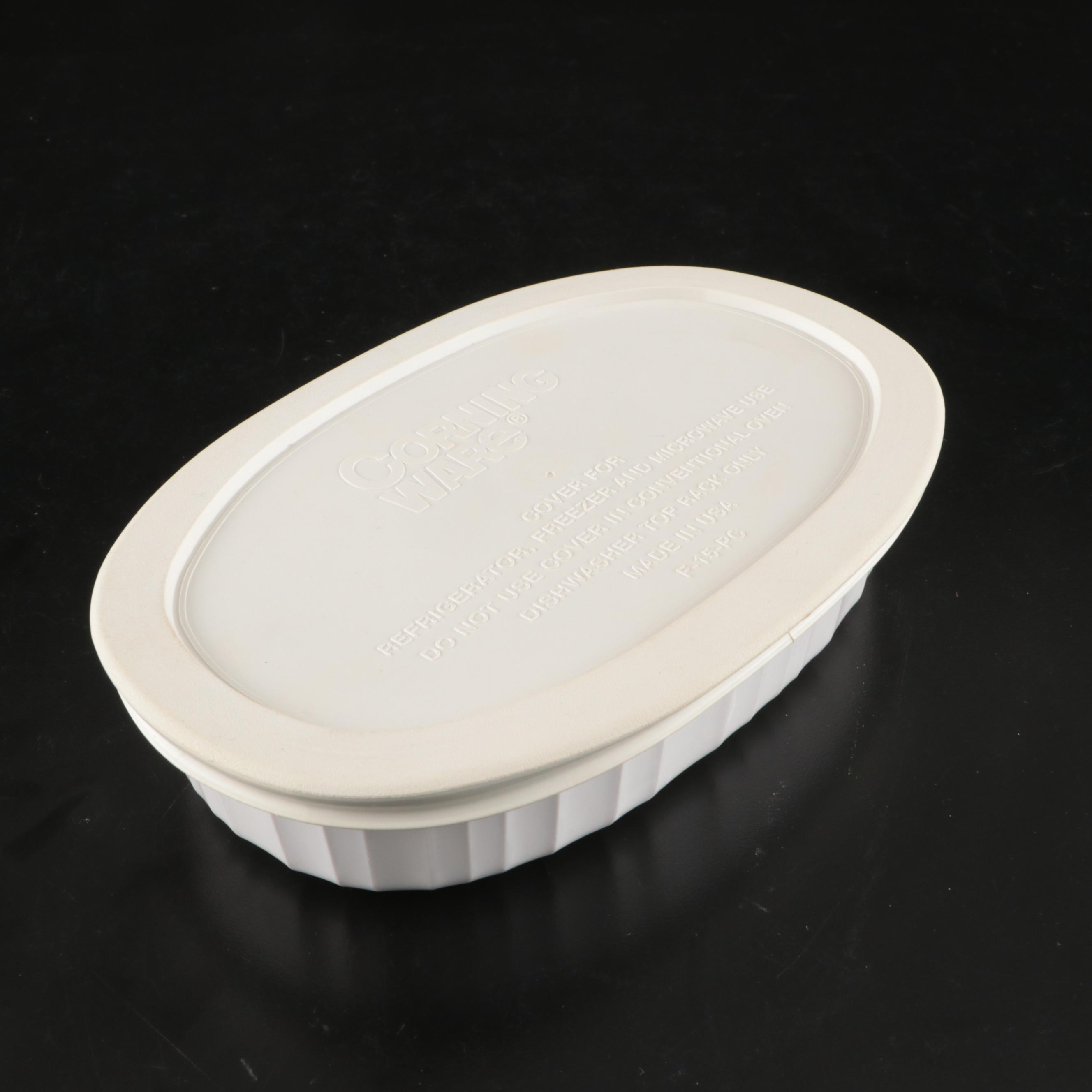 CorningWare "French White" Casserole Dishes and Bakeware | EBTH