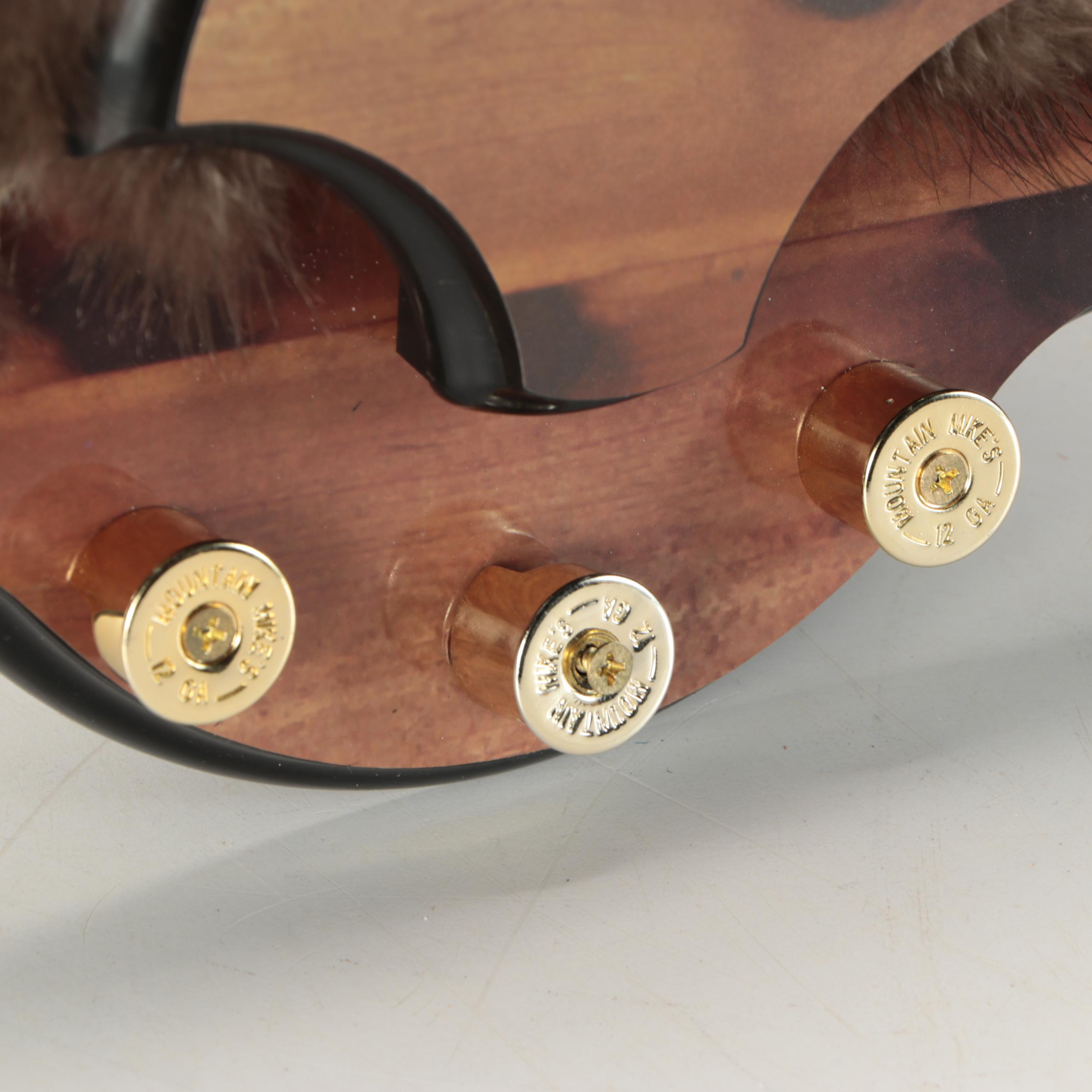 Wild Turkey Feathers on Faux Wood Mount | EBTH