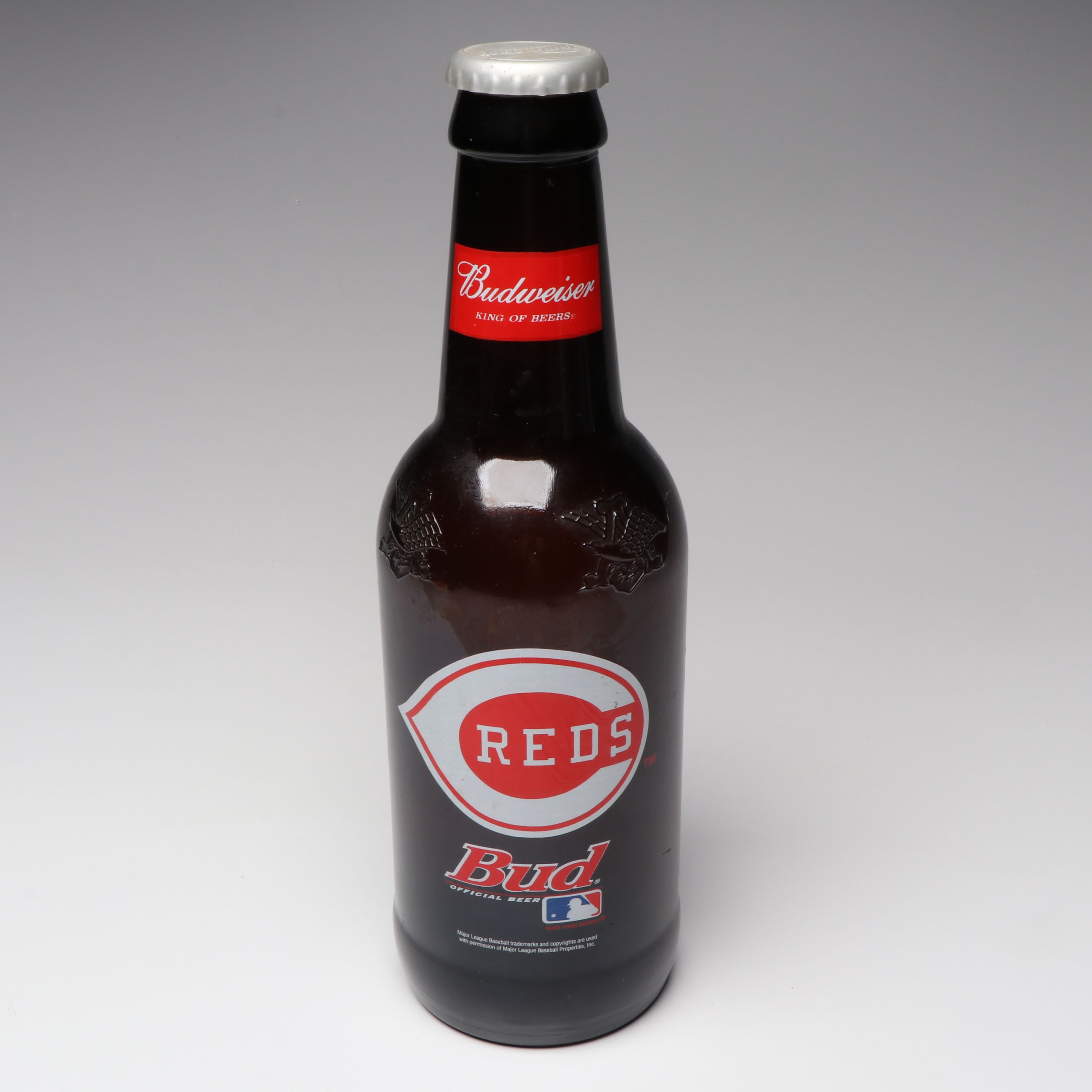 Budweiser King Pitcher Beer Bottle with More Cincinnati Reds ...