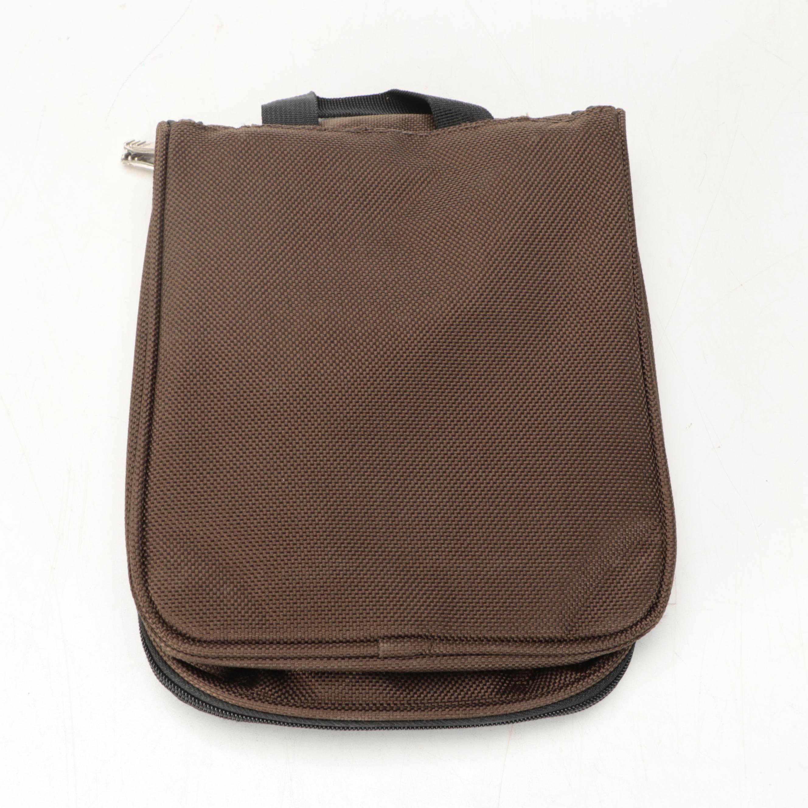 Dockers Soft Shell Brown Luggage with Carry-On and Toiletry Bag | EBTH