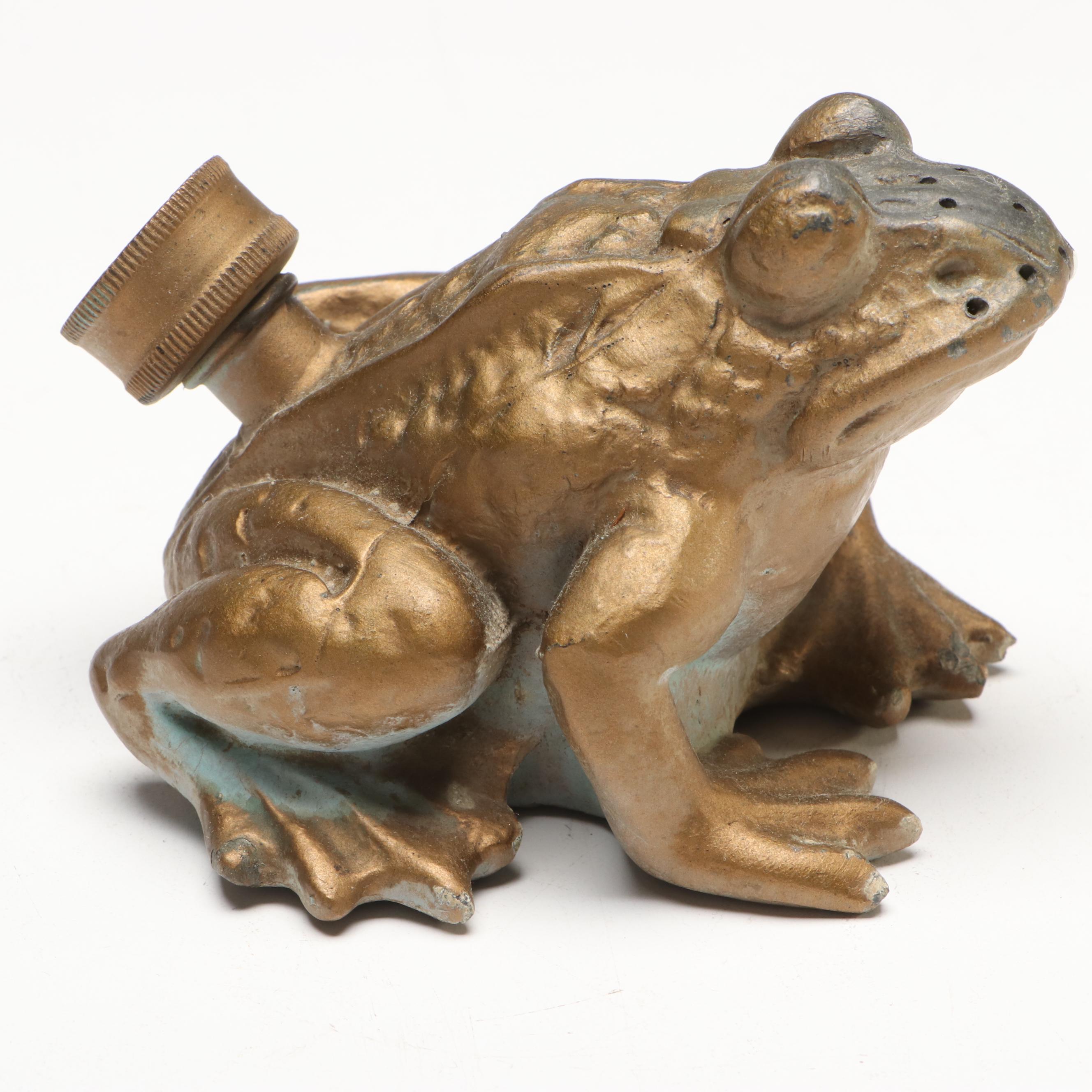 Cast Metal "Allen Frog" Sprinkler, Early to Mid-20th Century | EBTH