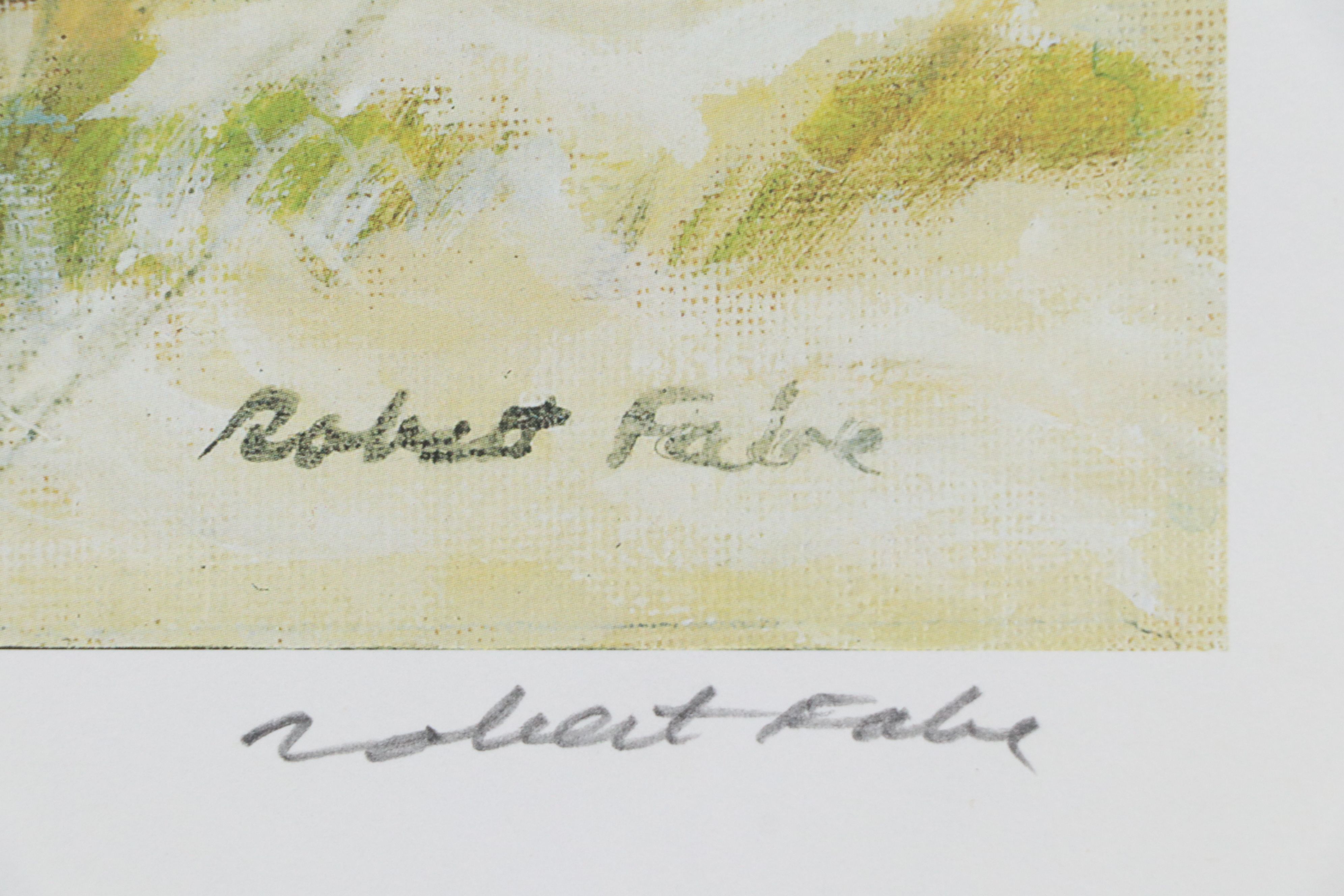 Robert Fabe Offset Lithograph "Summer Calm" | EBTH