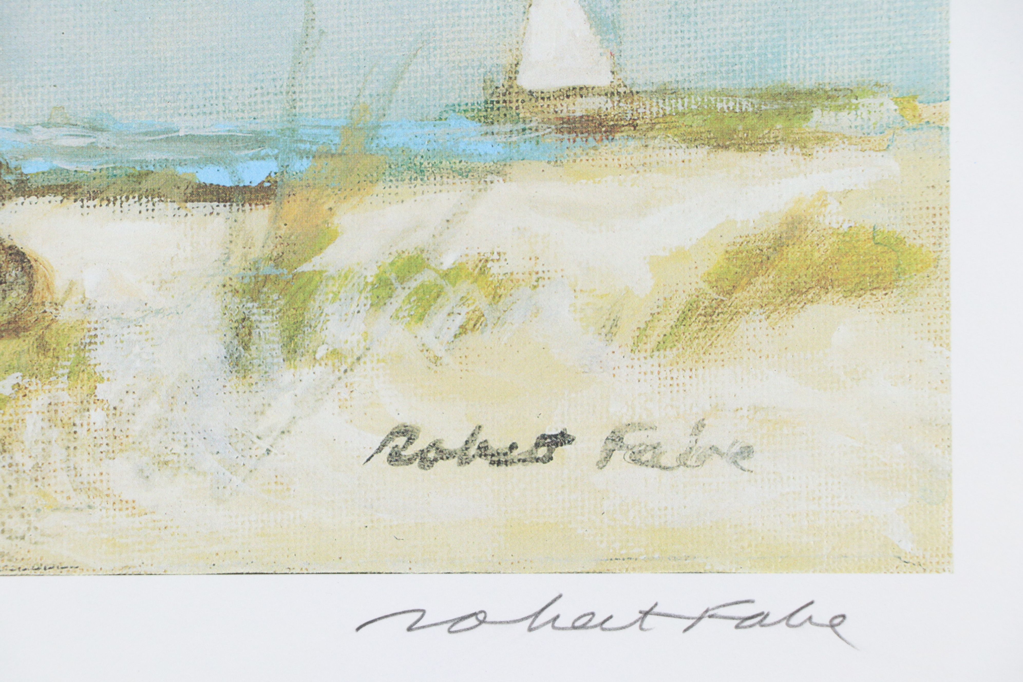 Robert Fabe Offset Lithograph "Summer Calm" | EBTH