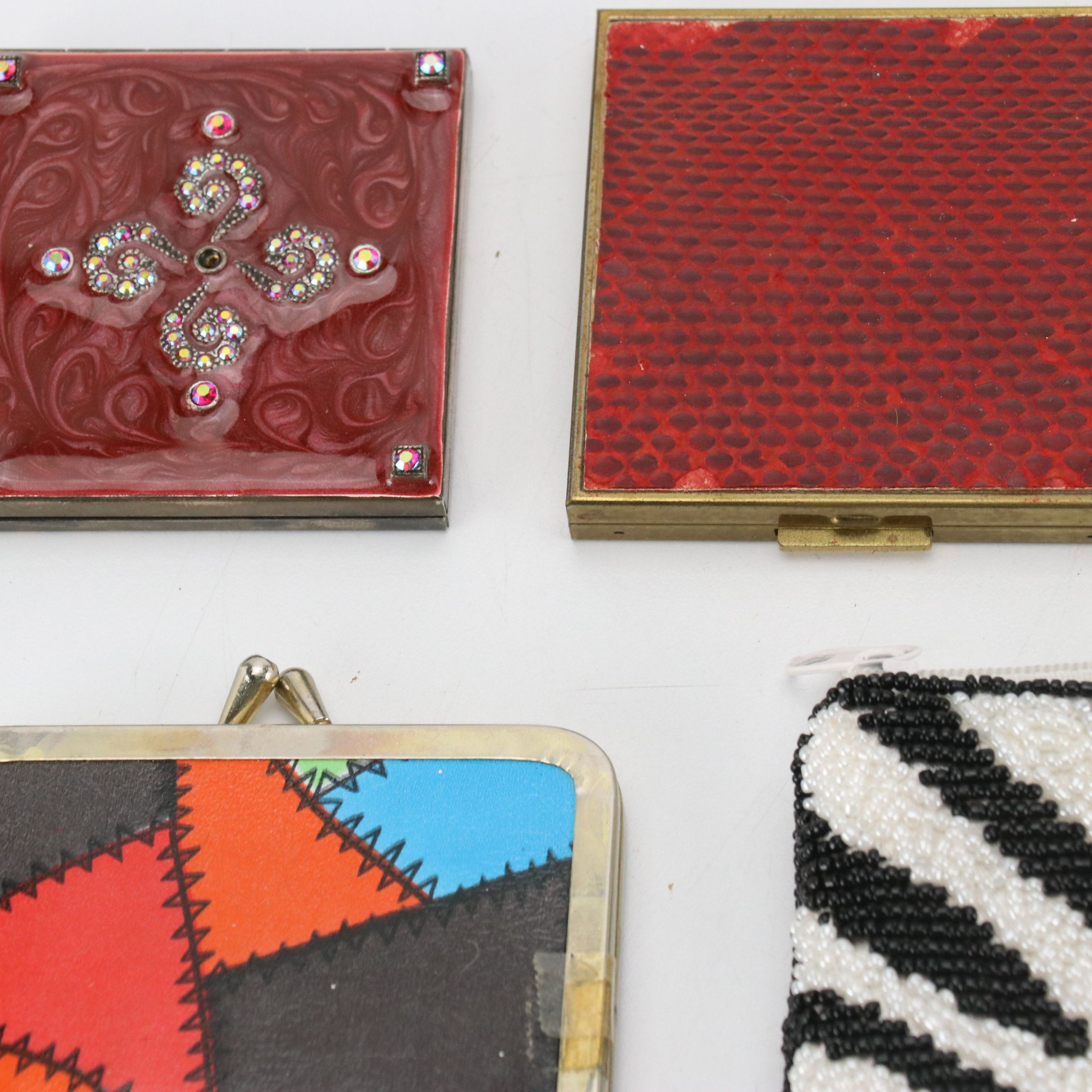 Whiting & Davis Metal Mesh Coin Pouch with Other Pouches and Compact ...