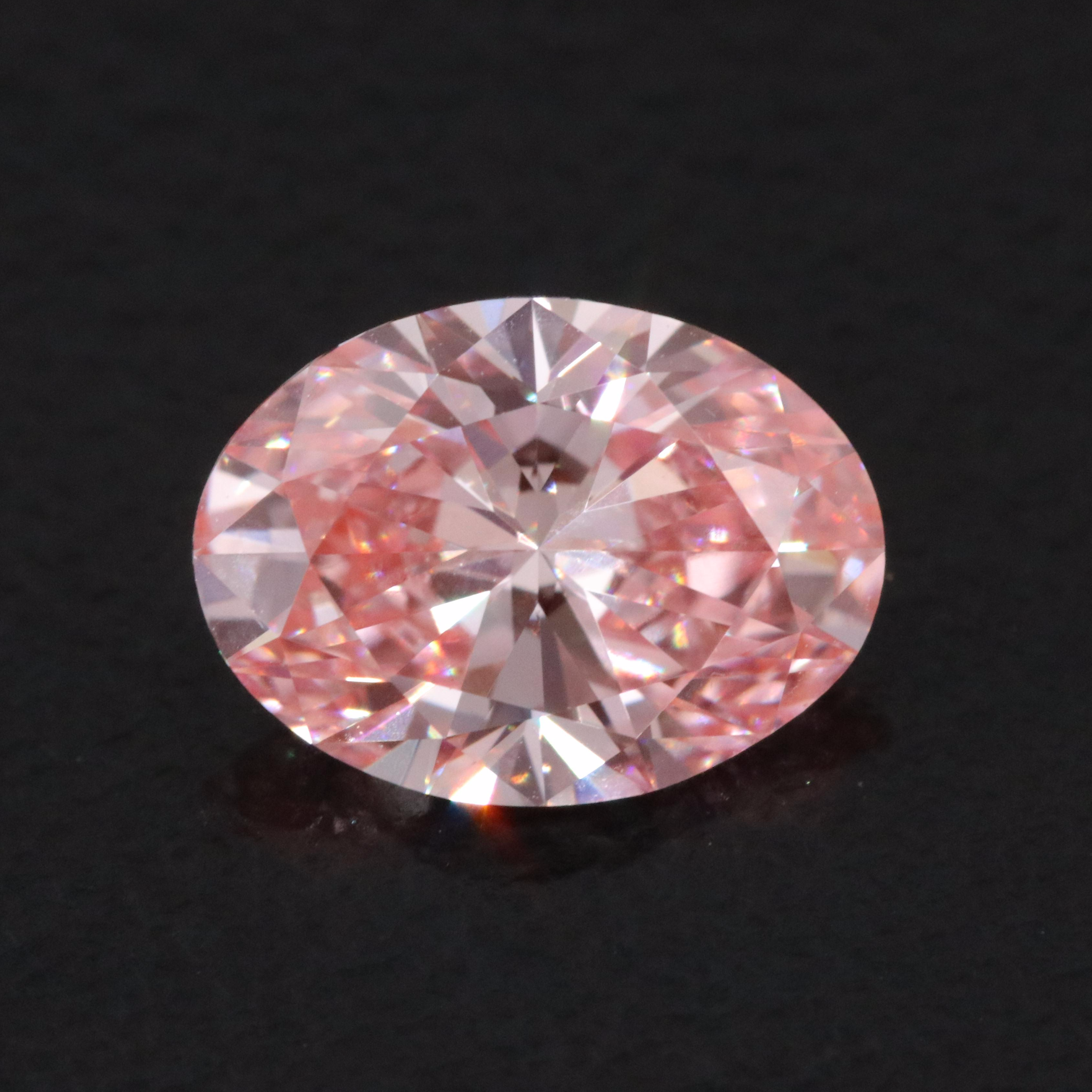 Loose 1.10 CT Lab Grown Fancy Pink Diamond with IGI Report | EBTH