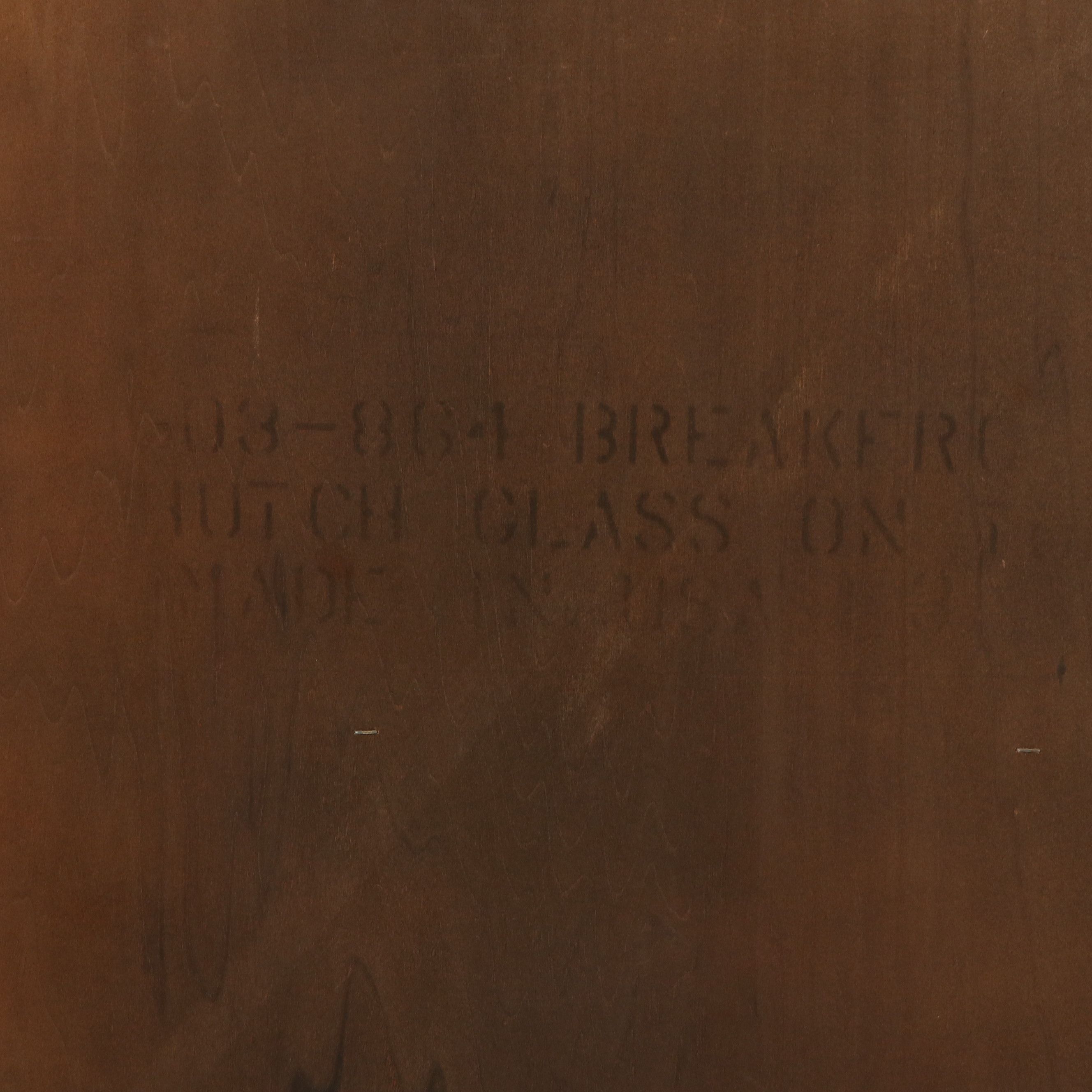 Traditional Style Mahogany China Cabinet | EBTH