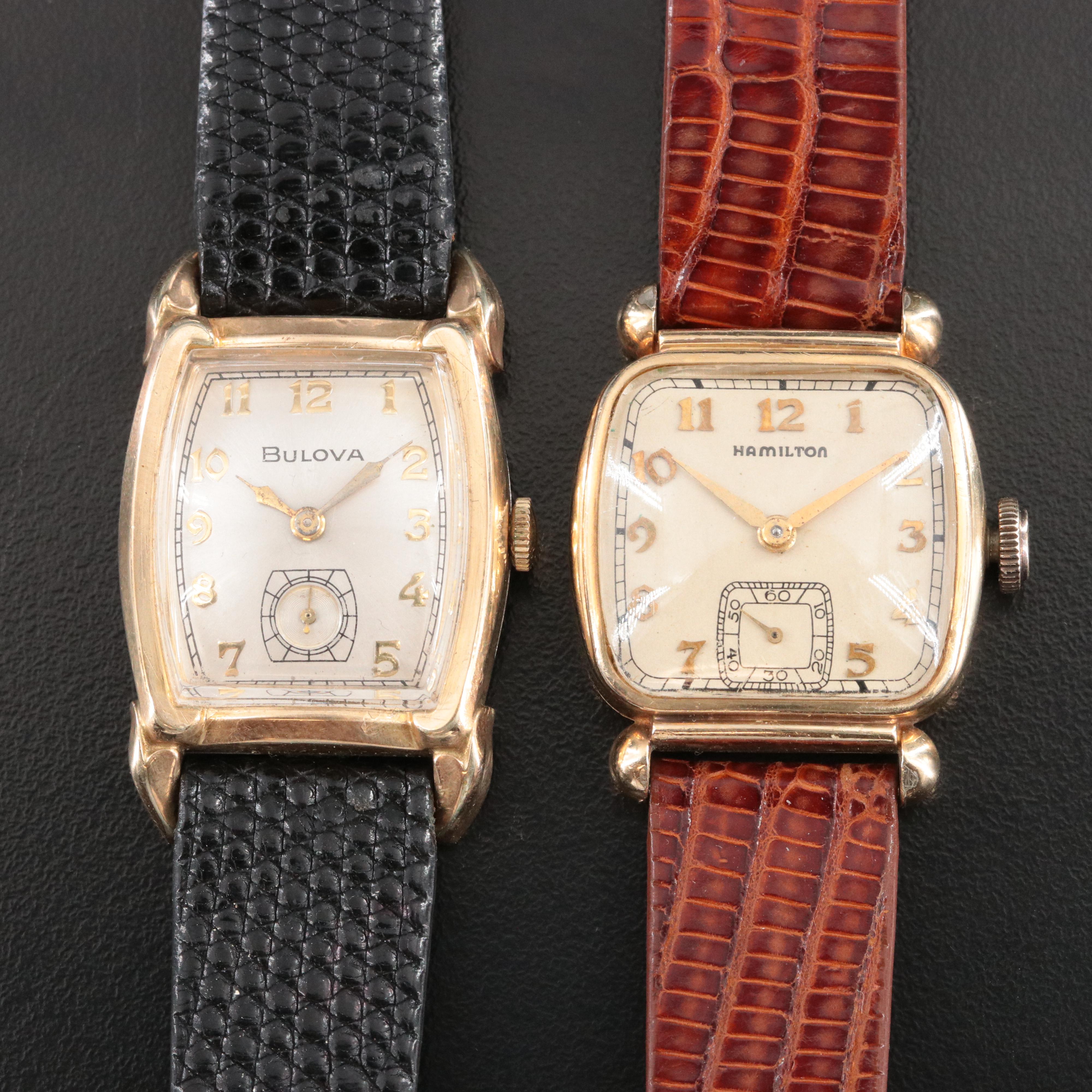 Hamilton and Bulova Stem Wind Watches | EBTH