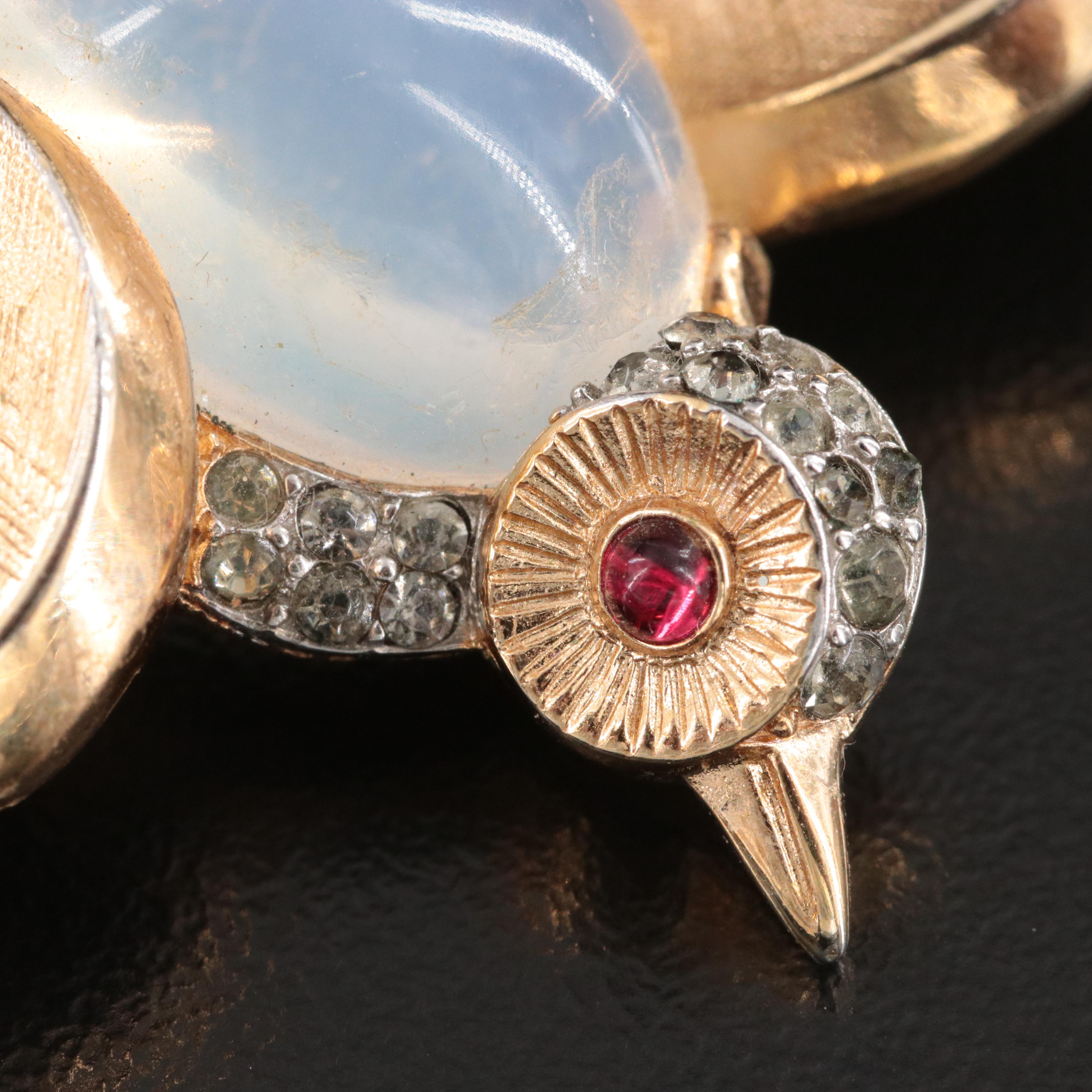 Crown Trifari by Alfred Philippe Designs Jelly Belly Swallow Brooches ...