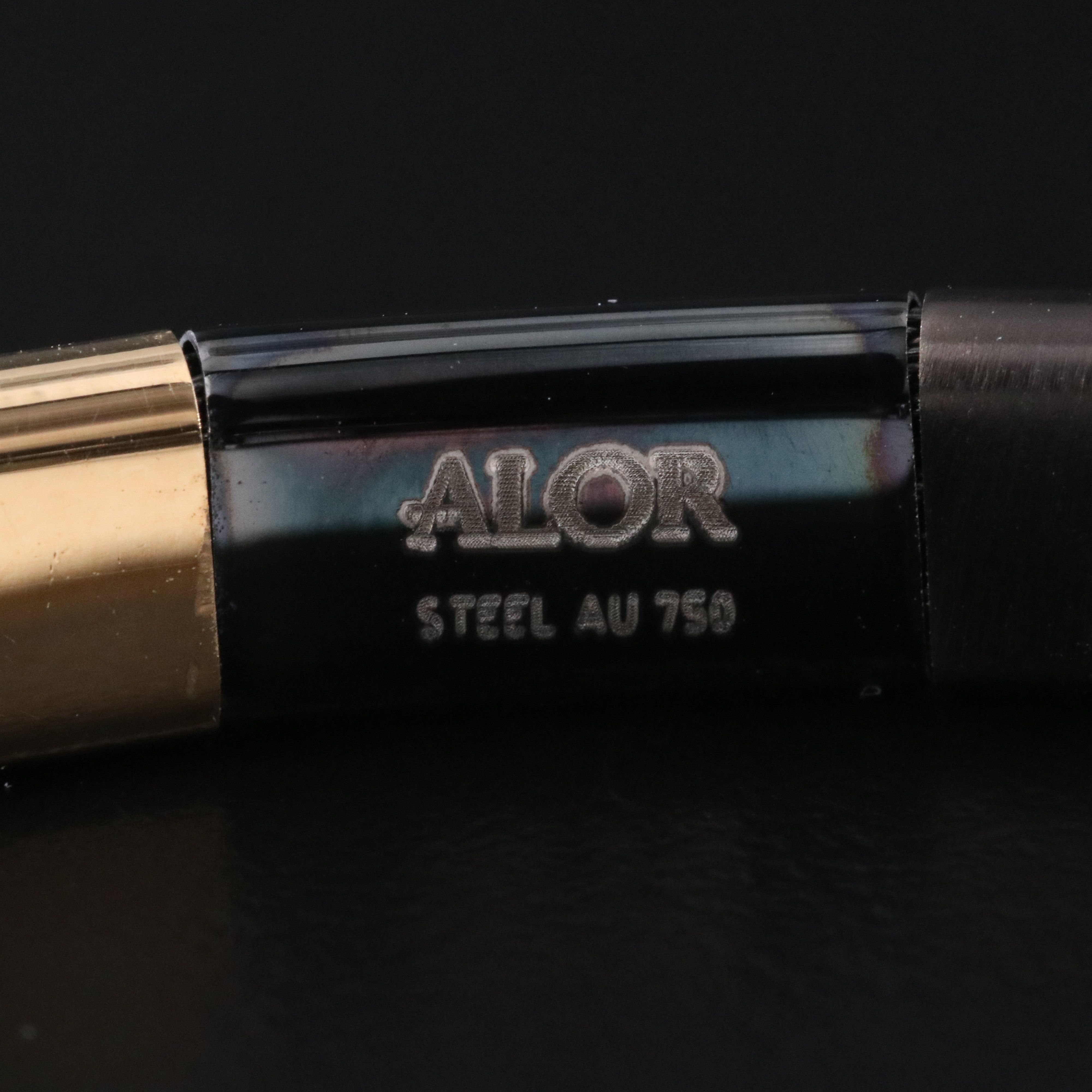 ALOR Stainless Steel Cable Bracelet with 18K Accent | EBTH