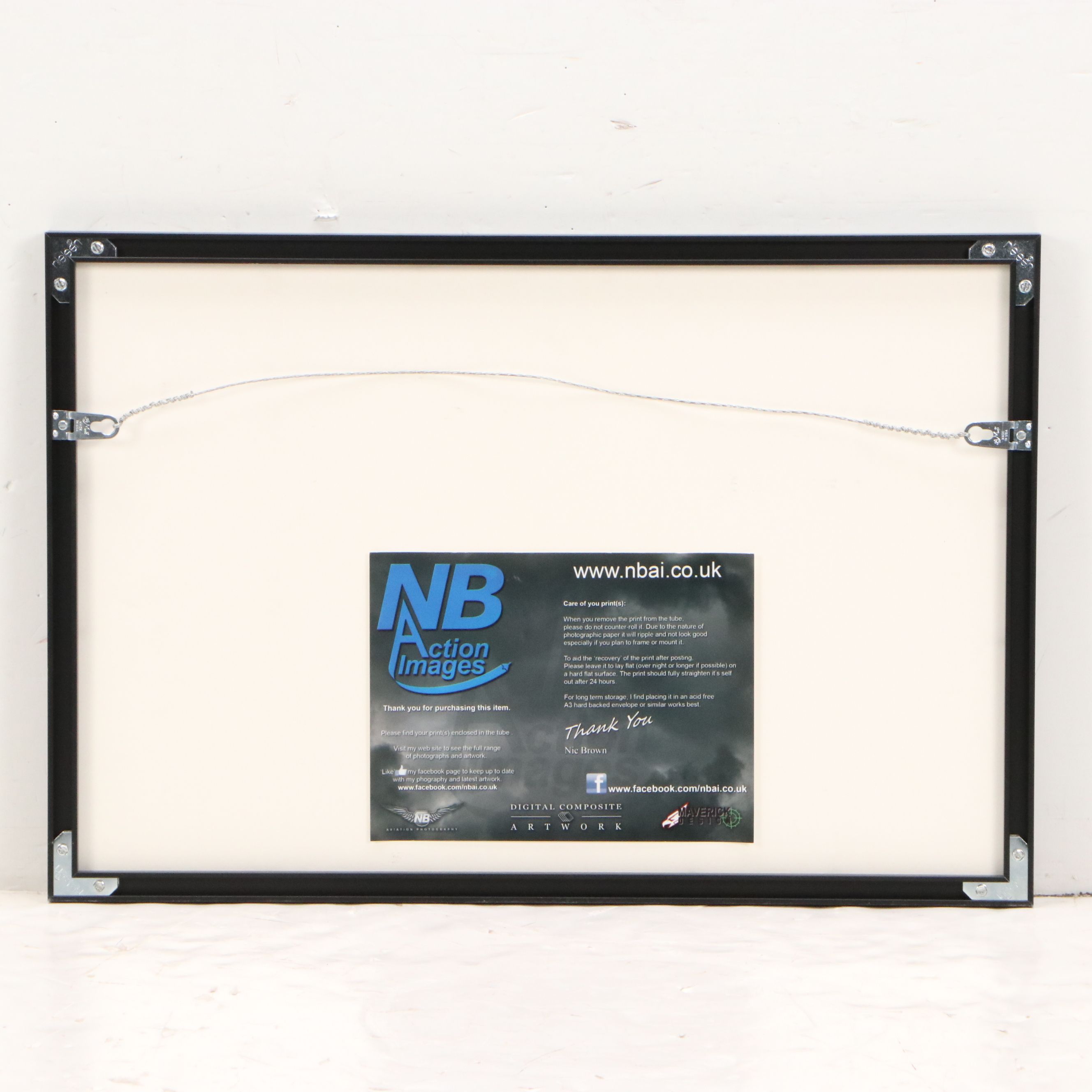 Aviation Digital Print "Superfuse," 1982 | EBTH