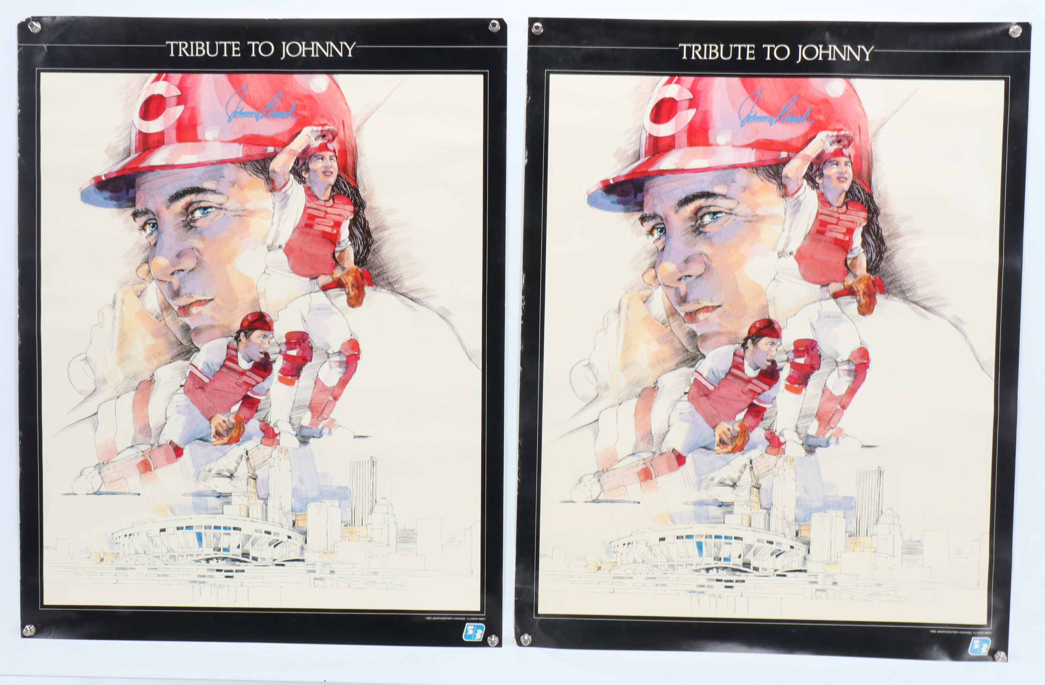 Cincinnati Reds 1968 Yearbook with More Vintage Posters and Décor | EBTH