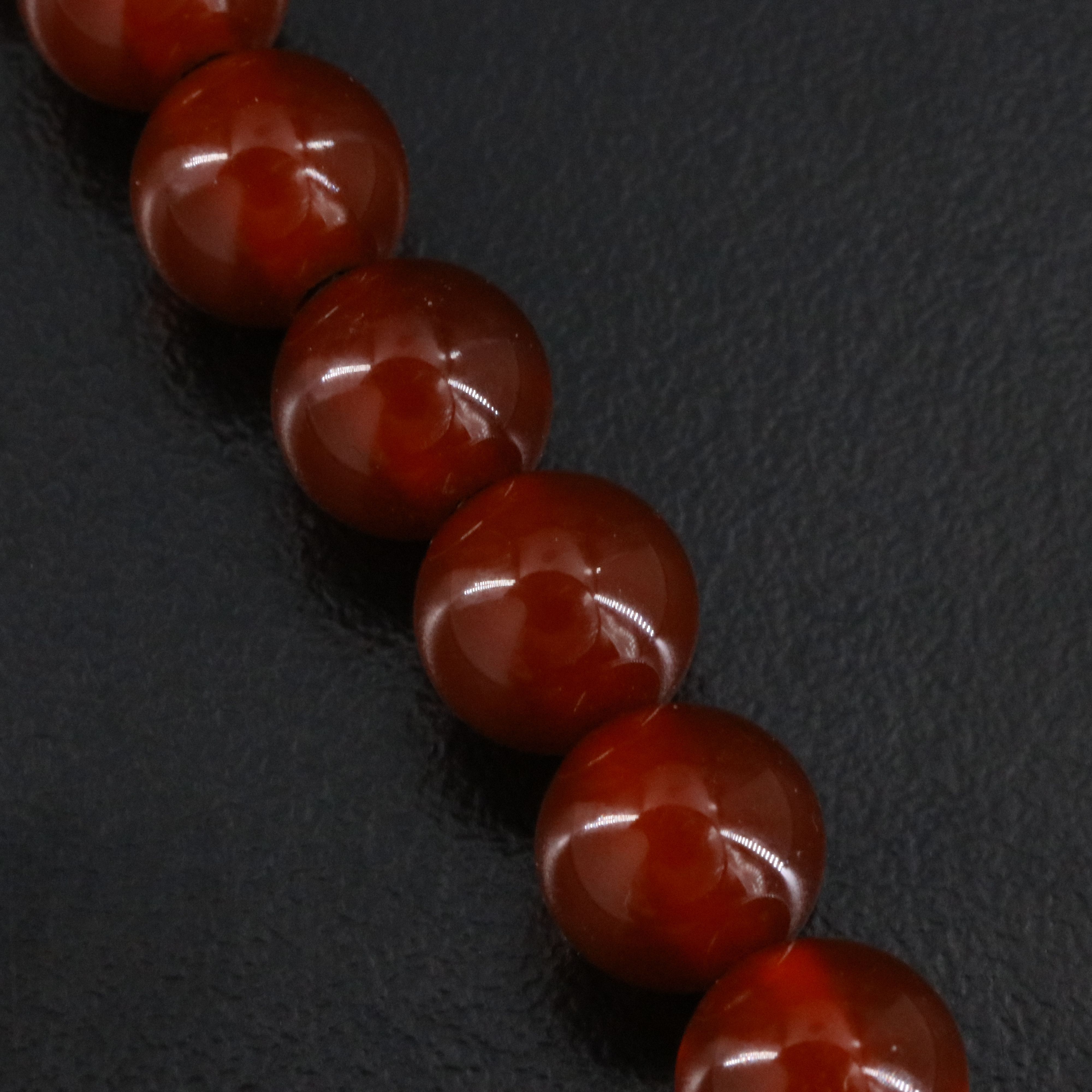 David Yurman Spiritual Beads Sterling and Carnelian Bracelet | EBTH