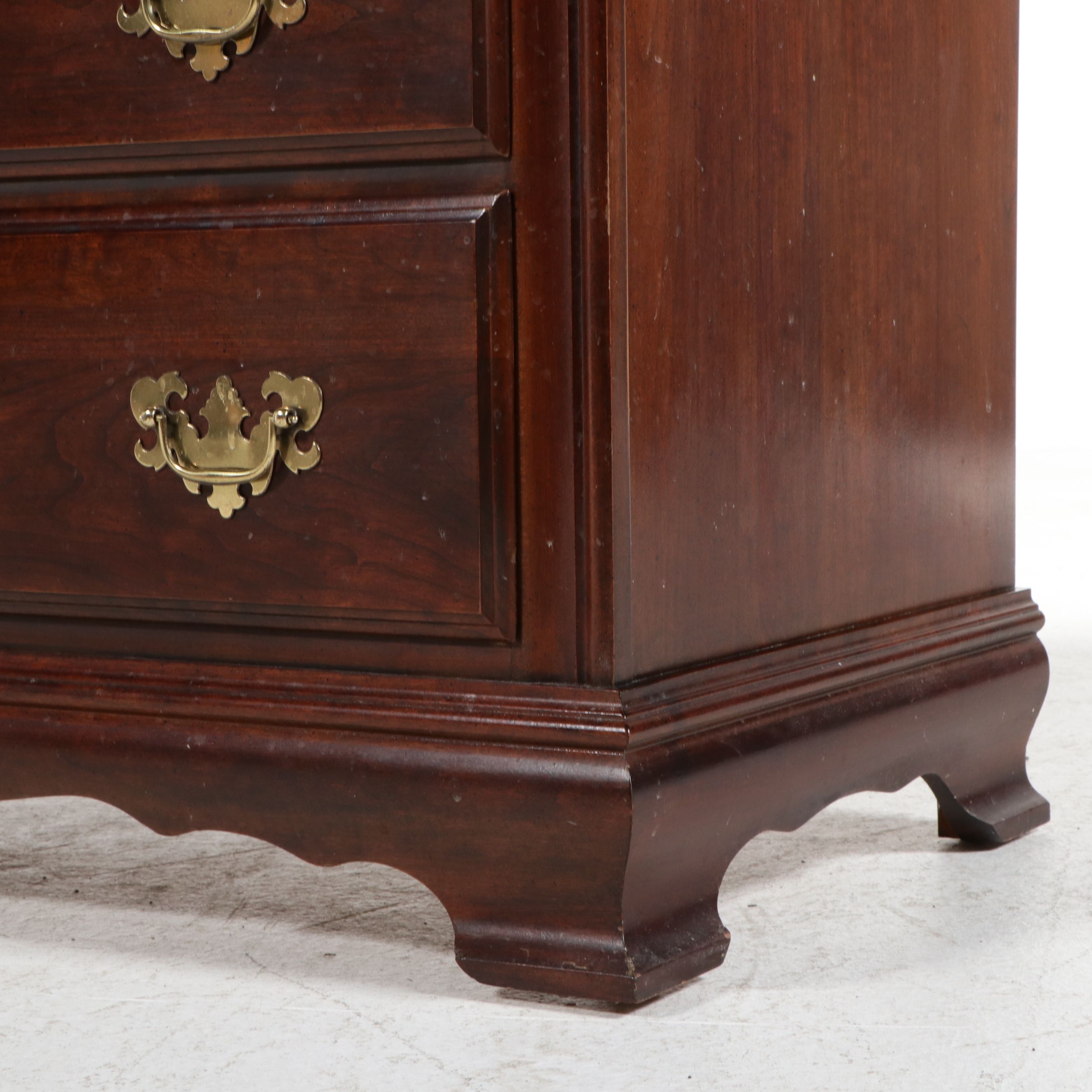 Chippendale Style Cherry Wardrobe | EBTH