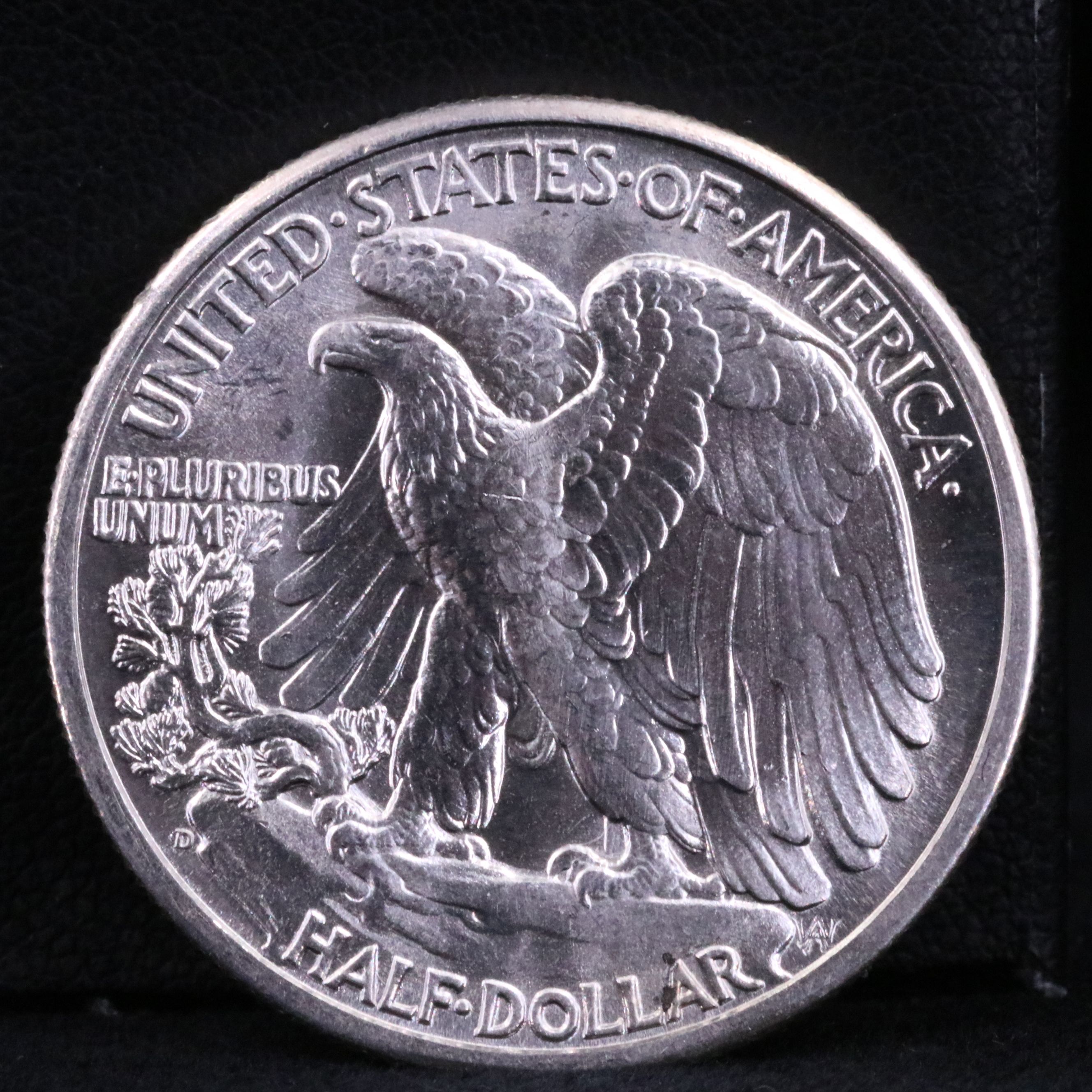 1945-D Walking Liberty Silver Half Dollar | EBTH