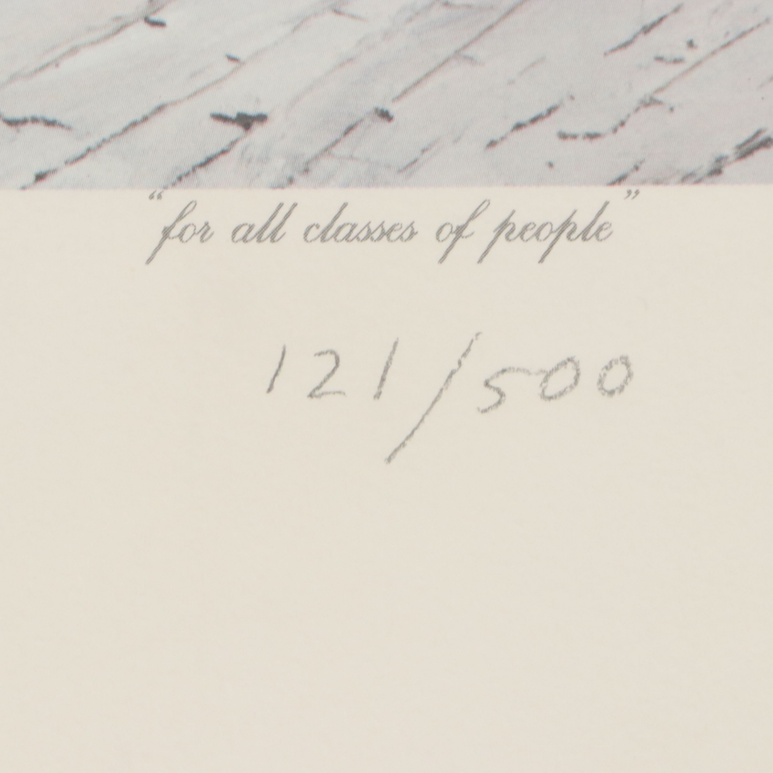 Jennifer Ann Brashear Offset Lithograph "A Gift for the Queen," Circa ...