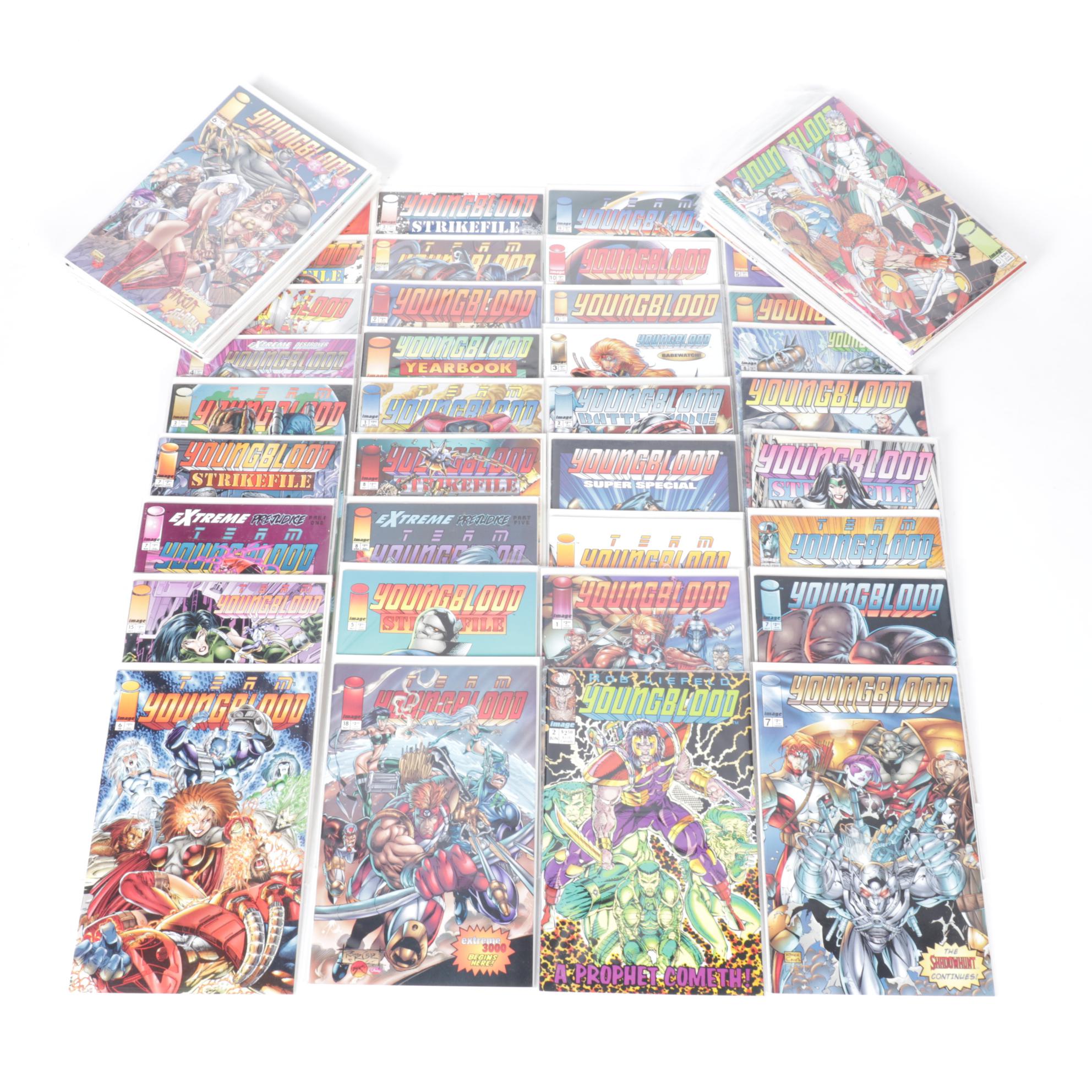 Youngblood Bronze Age Comic Book Collection | EBTH