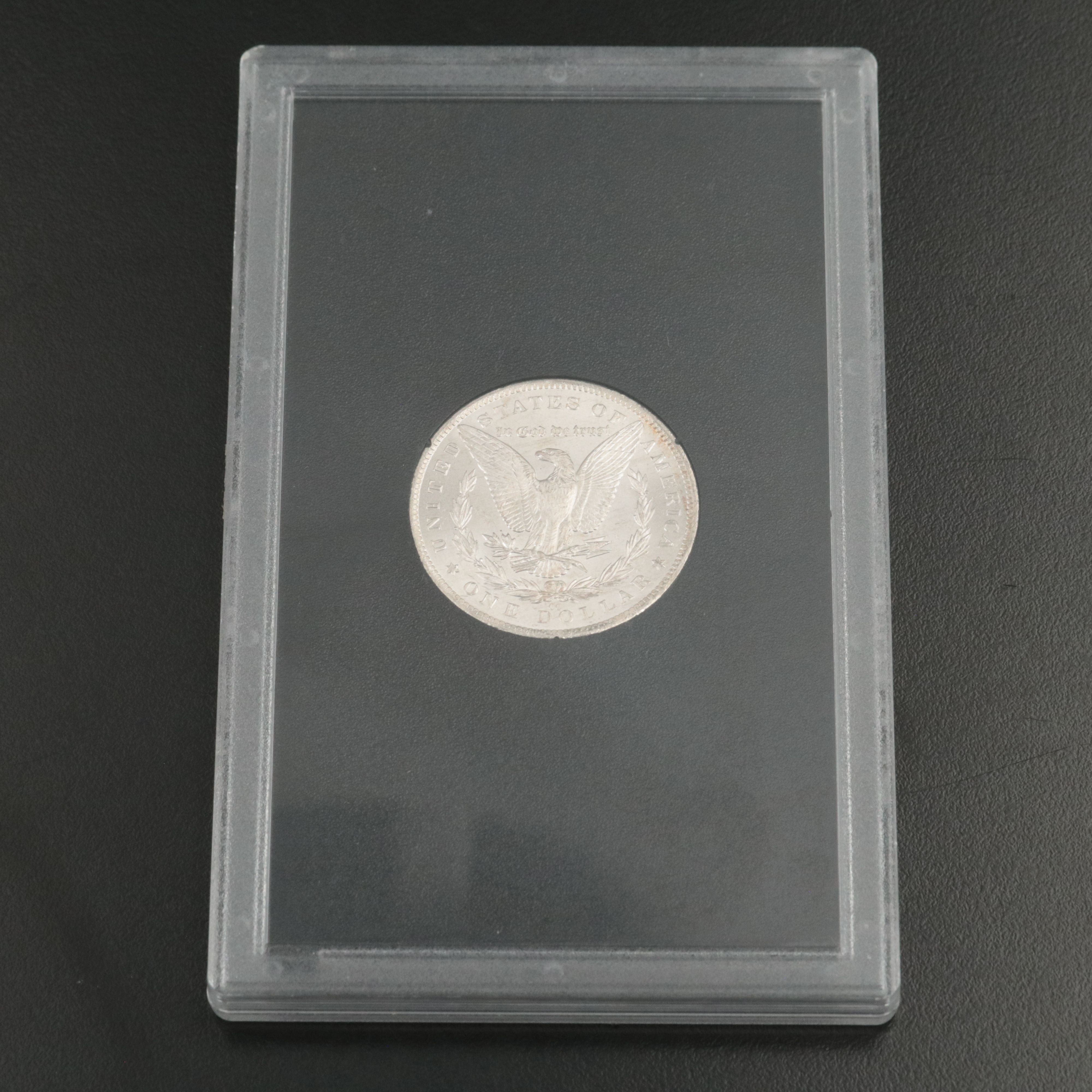 1882-CC Morgan Silver Dollar in a GSA Holder | EBTH