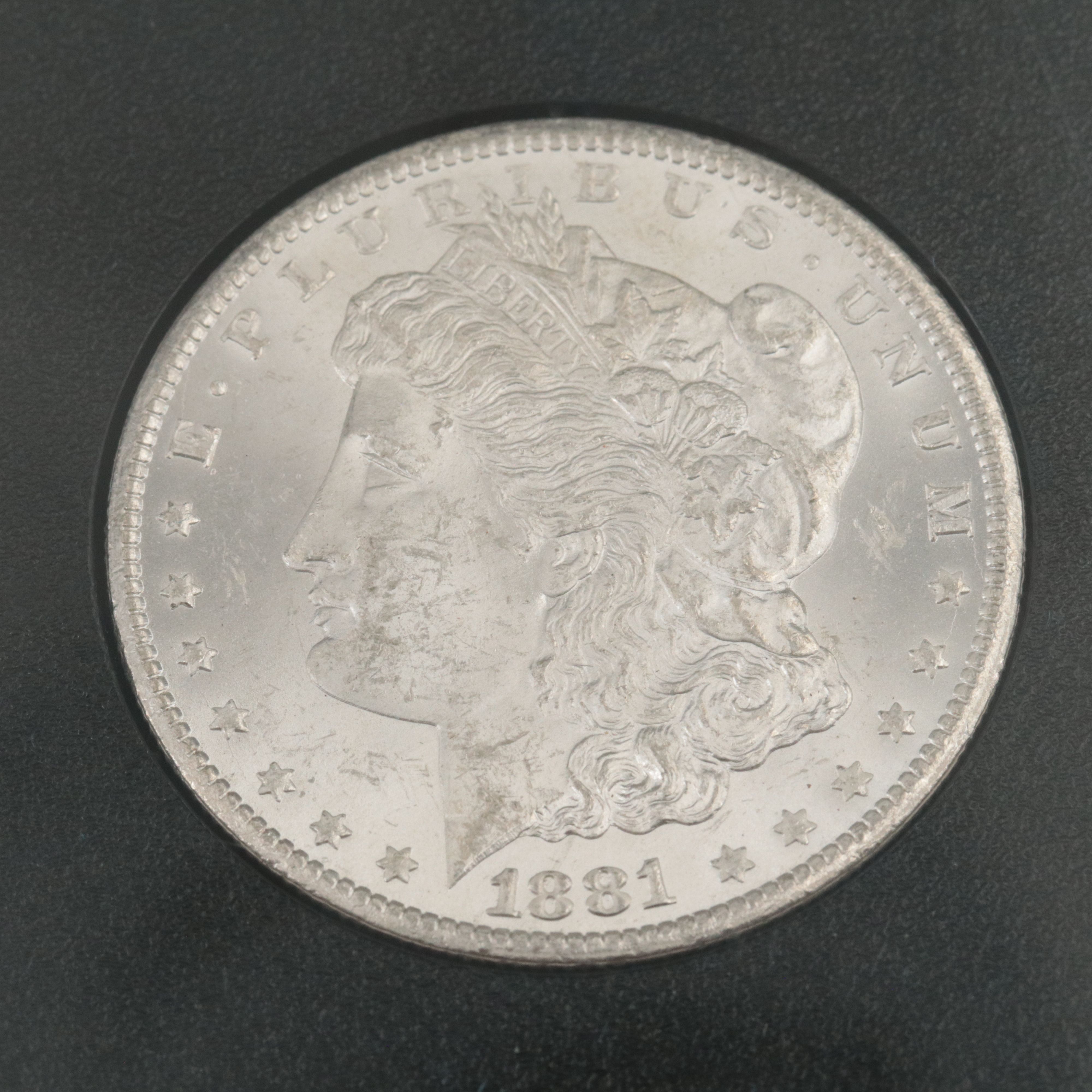 1881-CC Morgan Silver Dollar in a GSA Holder | EBTH