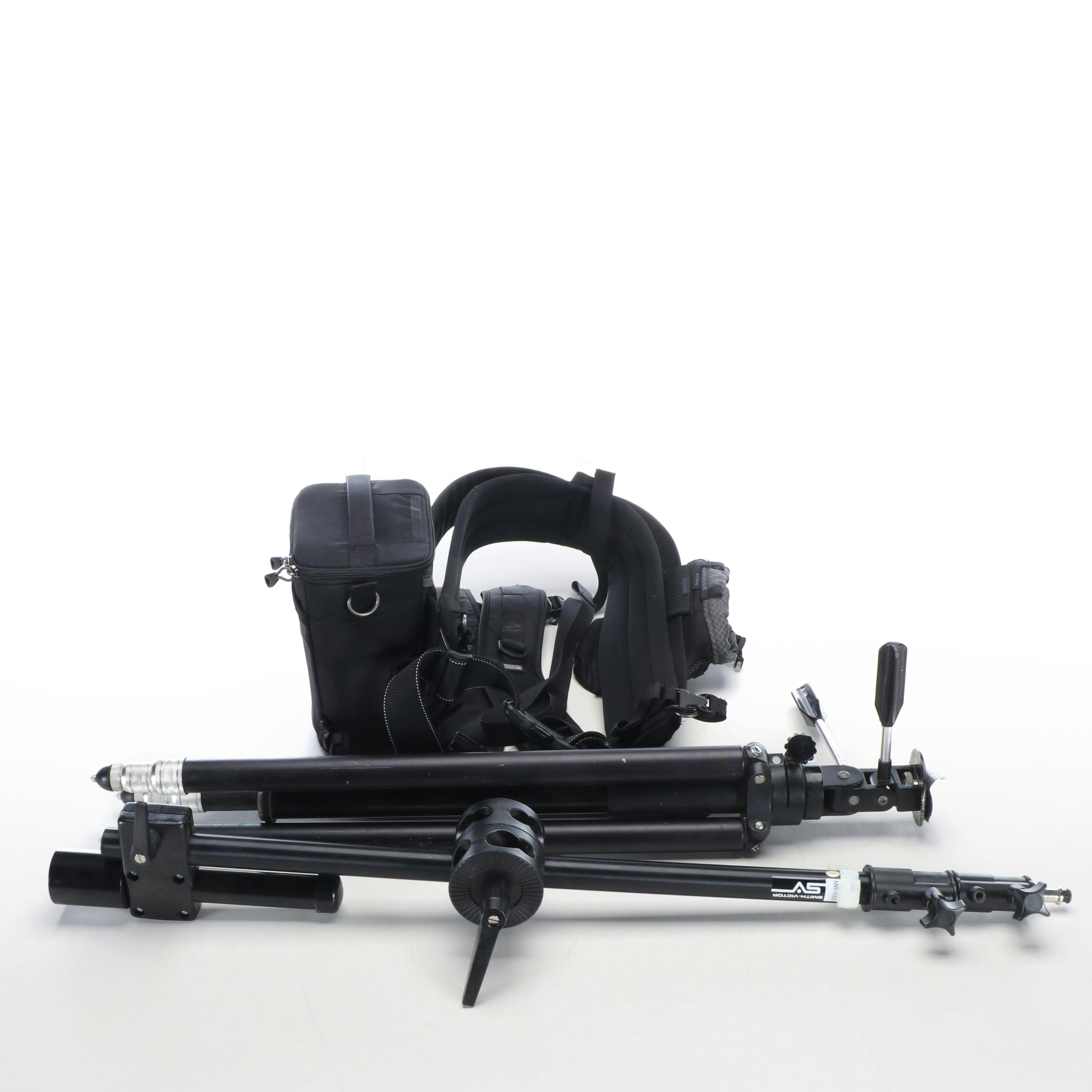 Smith-Victor MB-150 Medium Boom Arm, Tripod with Work Belt | EBTH