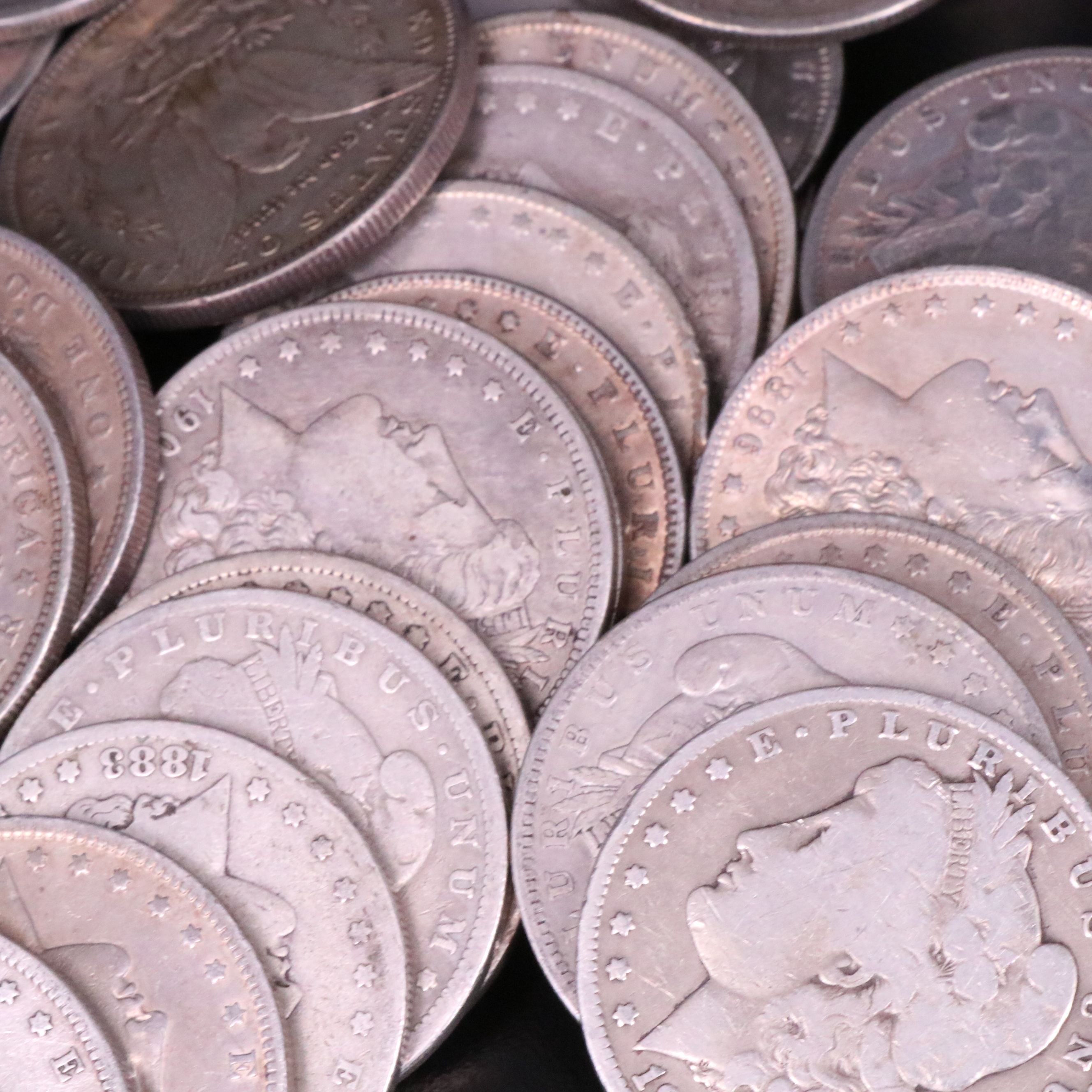 Forty-Nine Morgan Silver Dollars, 1878 to 1904 | EBTH