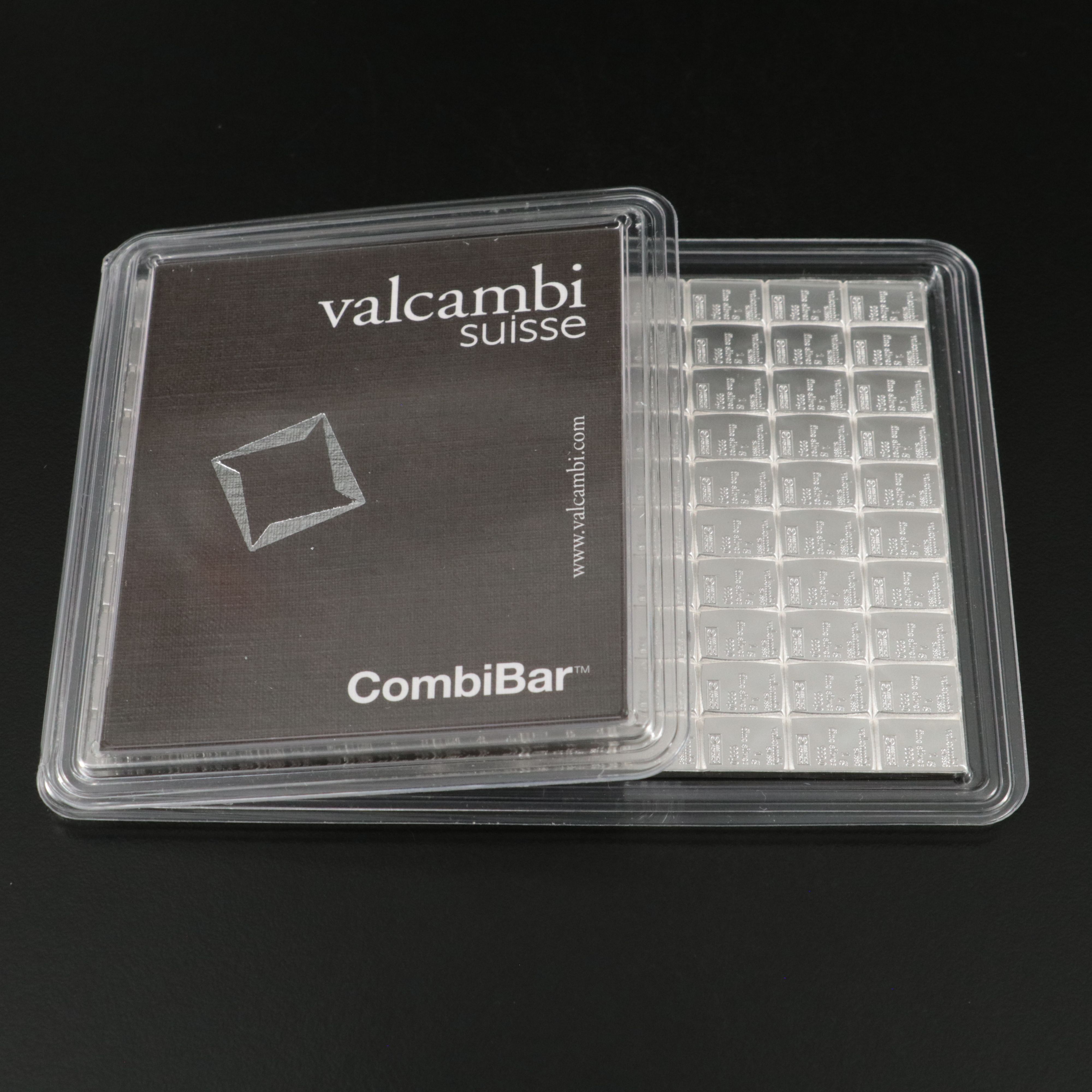 Valcambi 100 Gram Segmented .999 Silver Bar | EBTH