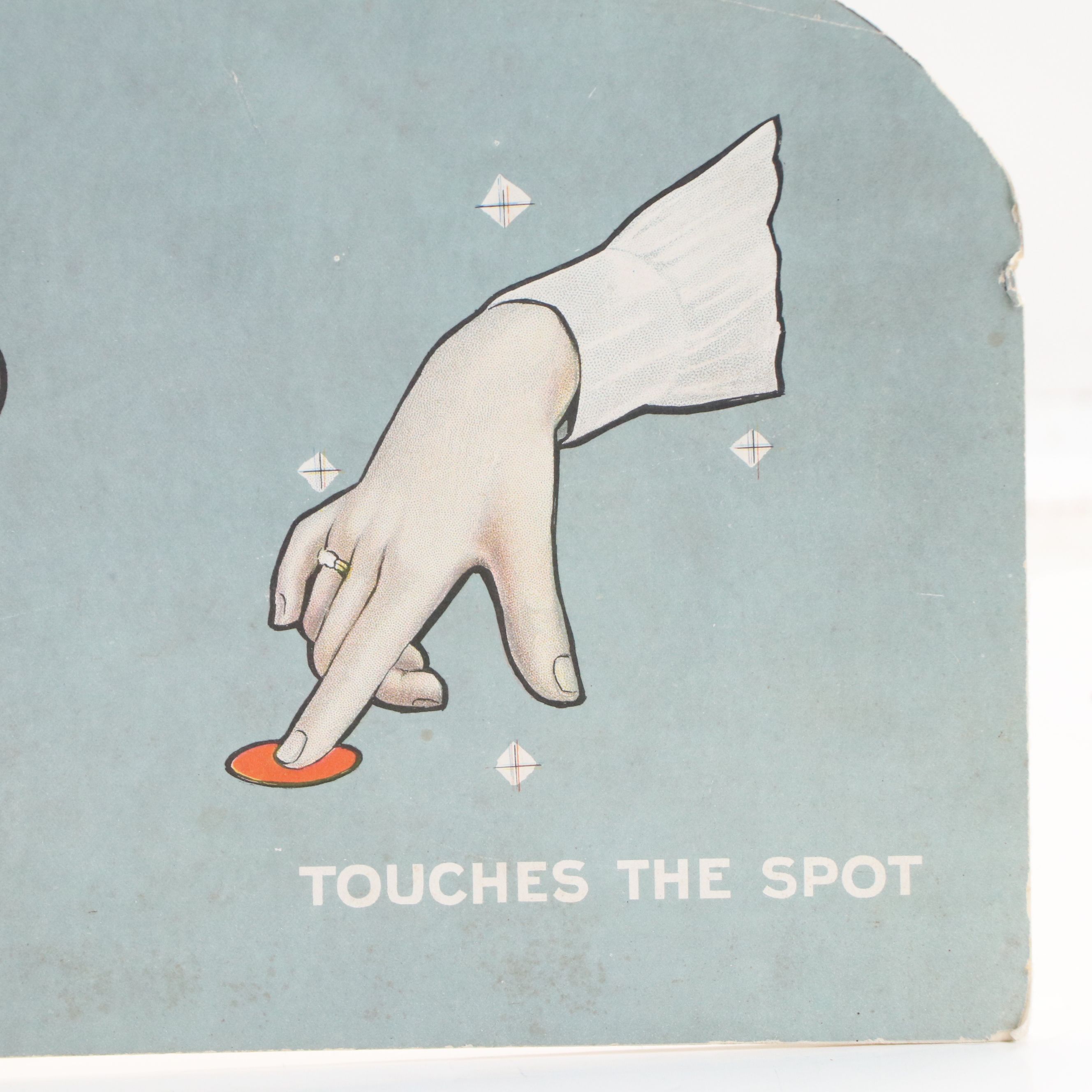 Johnson's Plasters Chromolithograph Die Cut Sign, Early 20th Century | EBTH