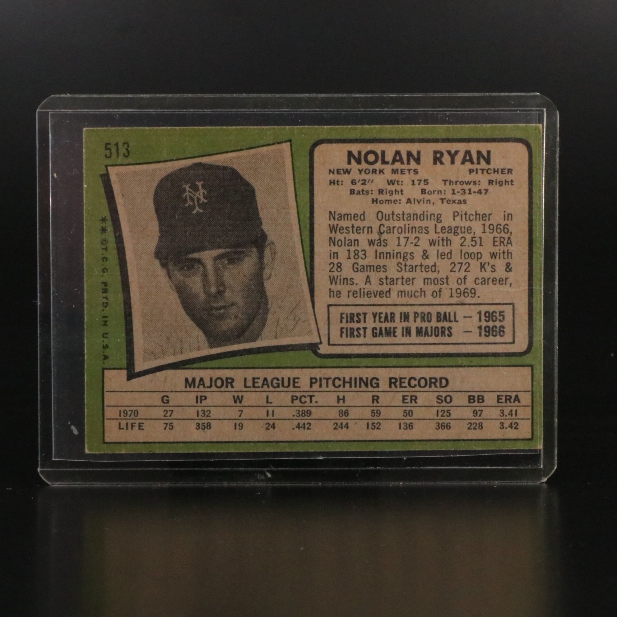 Topps Nolan Ryan Baseball Cards, 1971-1973 | EBTH