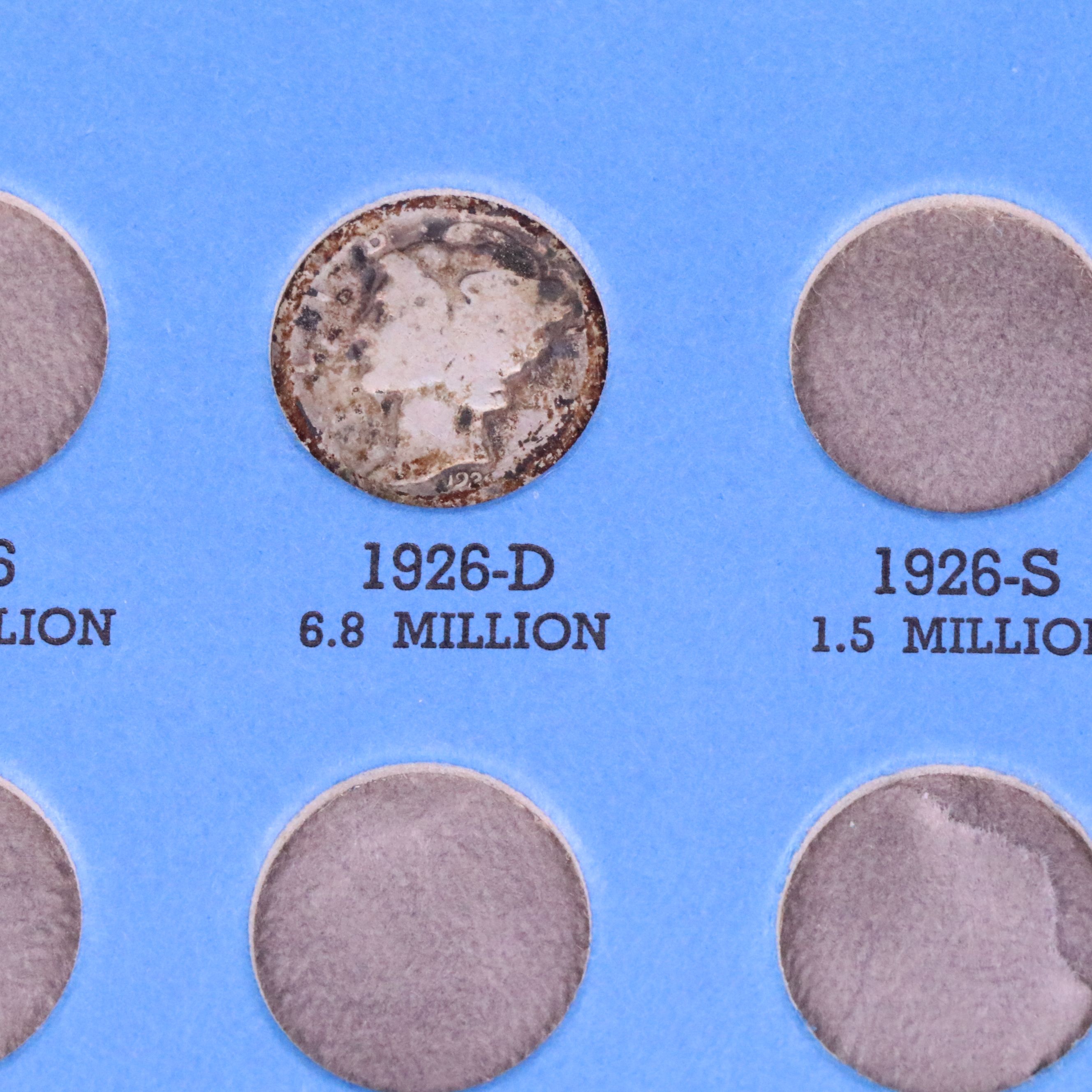 Two Silver Proof Sets and a Whitman Binder of Mercury Silver Dimes | EBTH