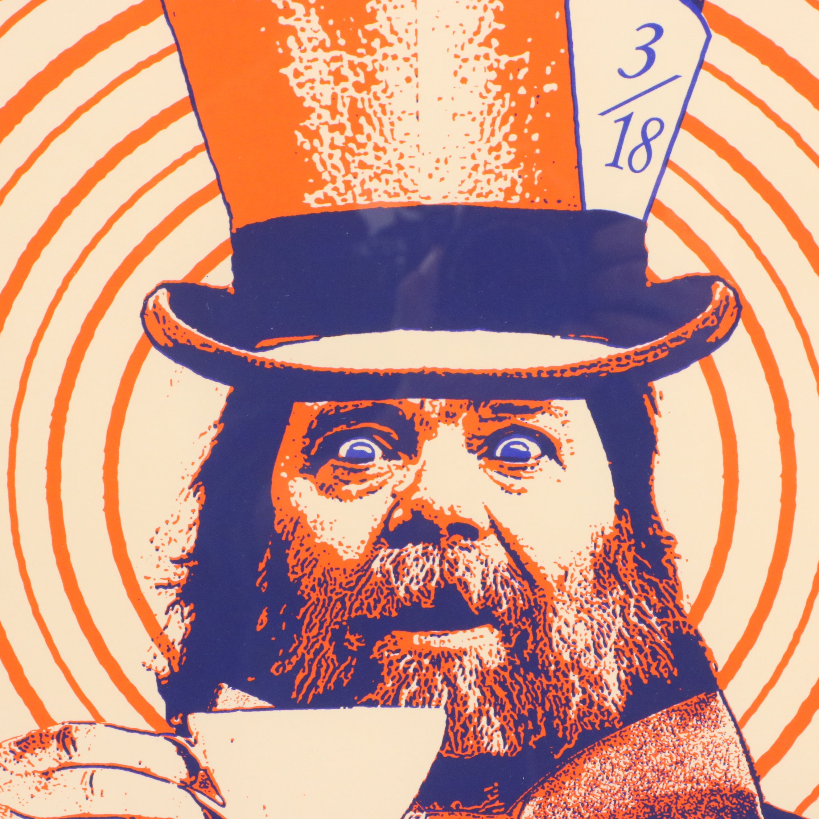 Roky Erickson Serigraph Concert Poster | EBTH