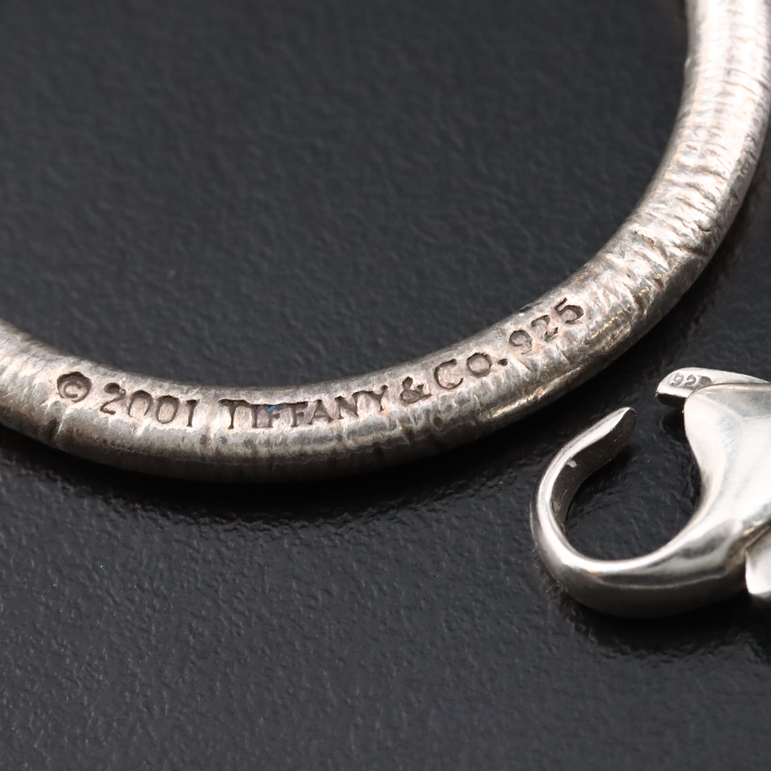 Tiffany & Co. Return to Tiffany Sterling Round Tag Charm Bracelet and ...