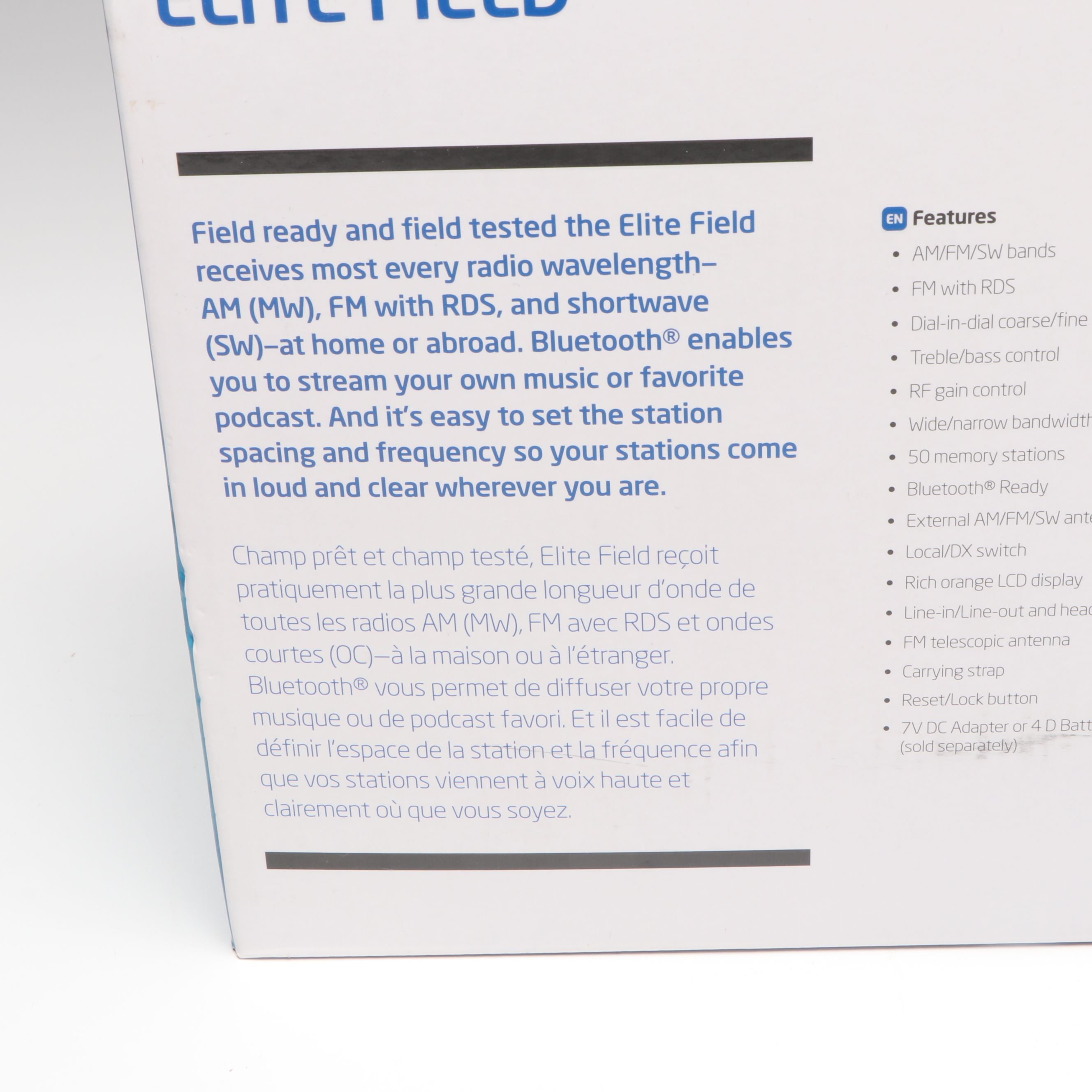 Eton Elite Field AM-FM Shortwave Bluetooth Radio | EBTH