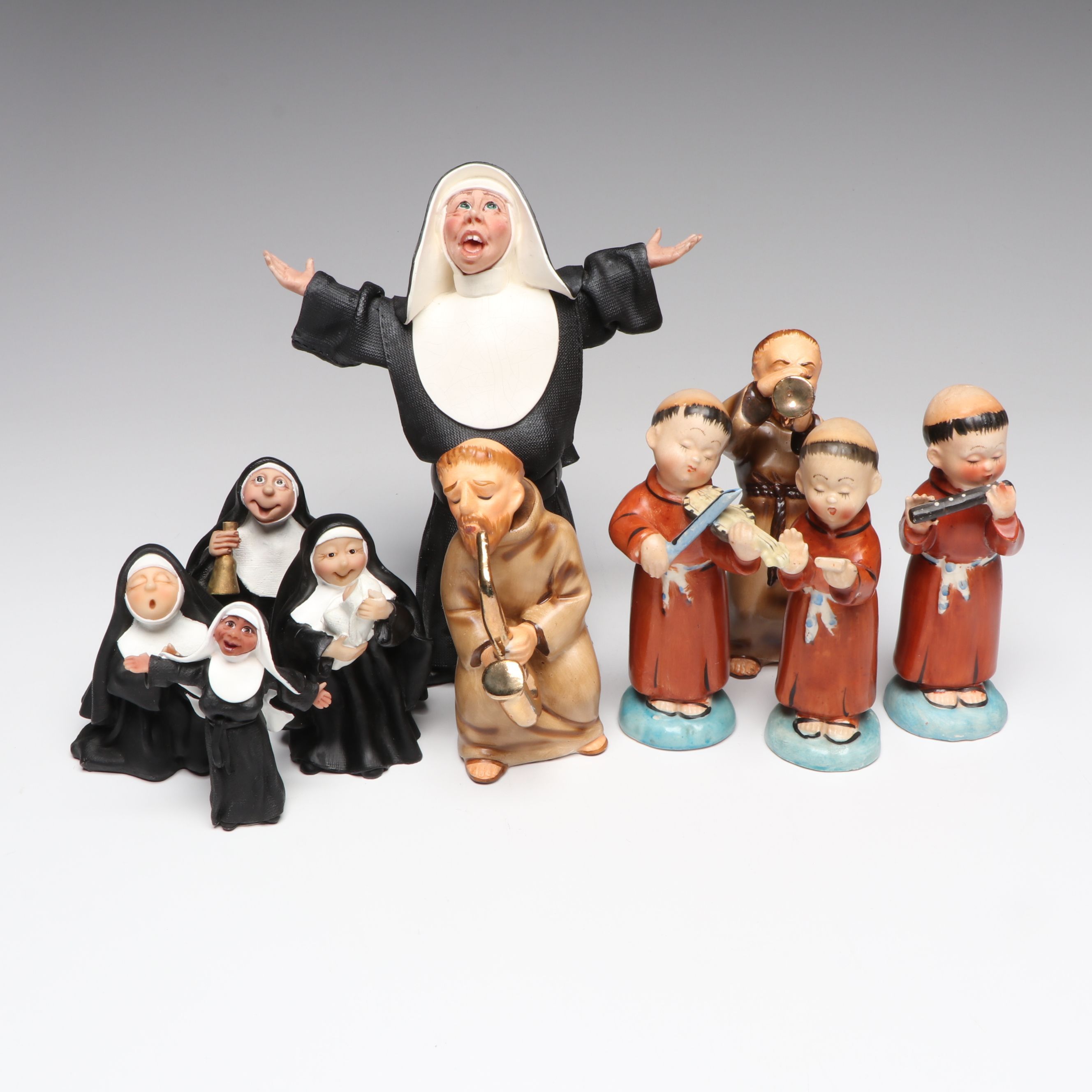 Studio Collection "Sister Mary Hallelujah" with Other Nun and Monk ...