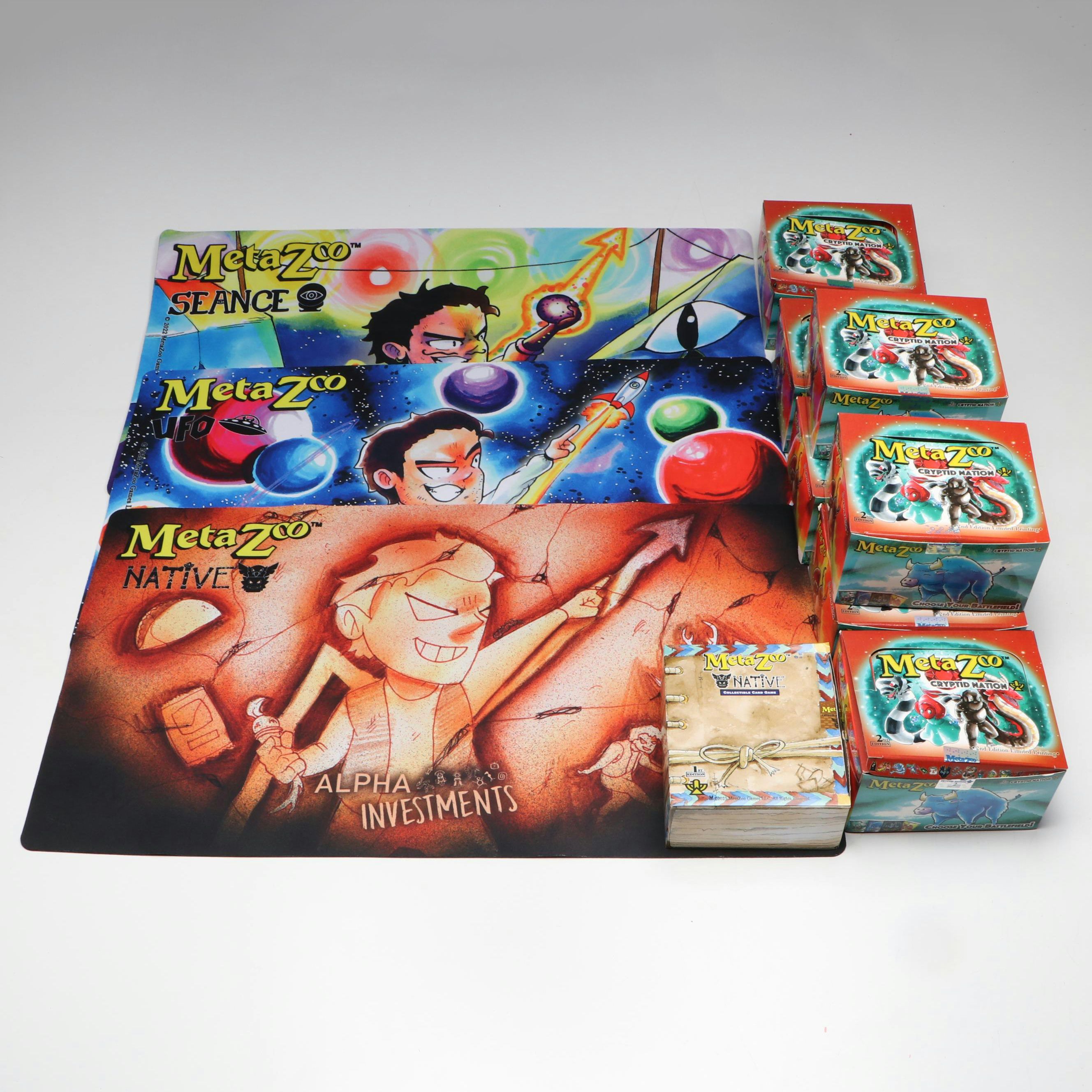 MetaZoo Cryptid Nation and Native Trading Cards with Mouse Pads | EBTH