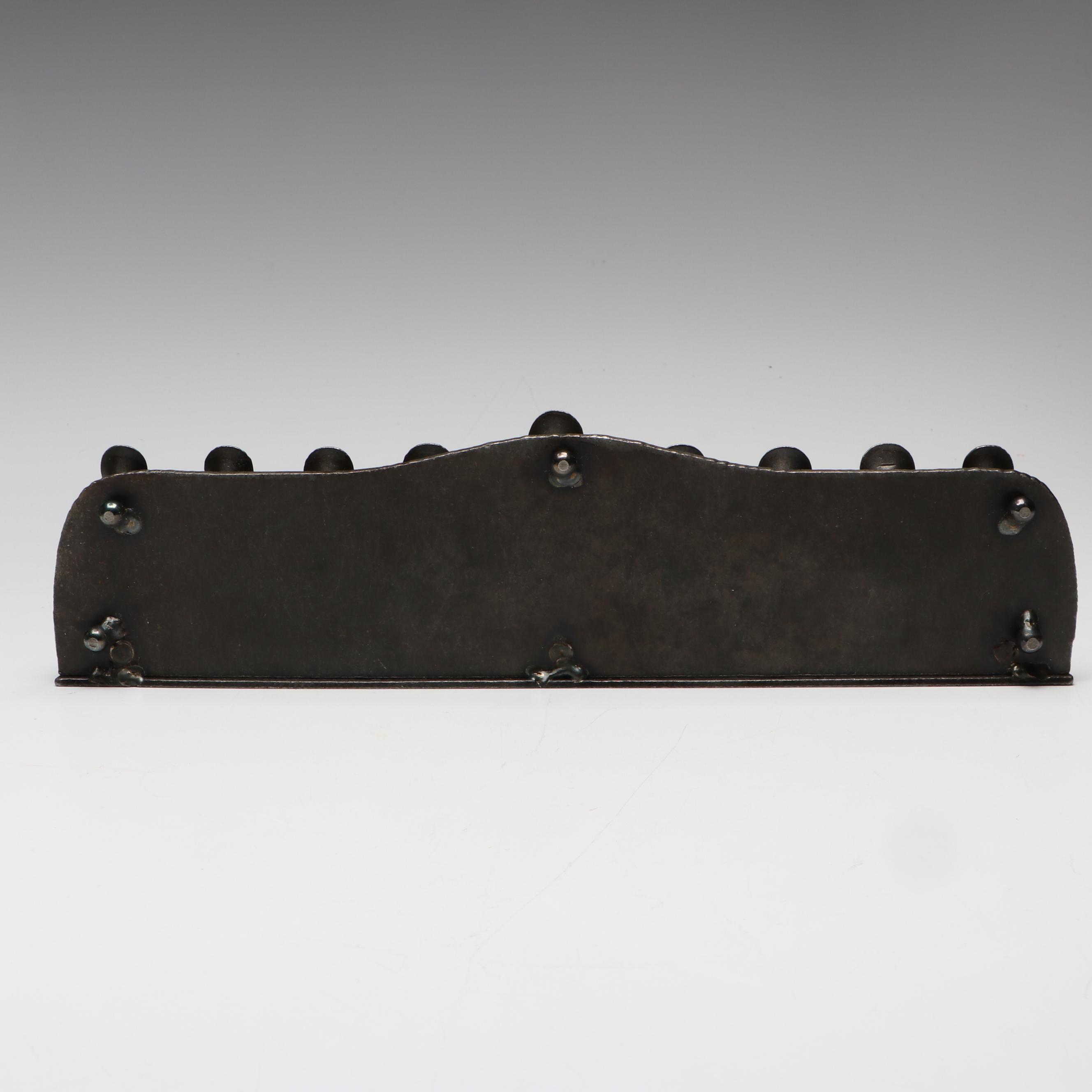 Metal Oil Tealight Menorah with Mikasa "Festival of Lights Gold ...