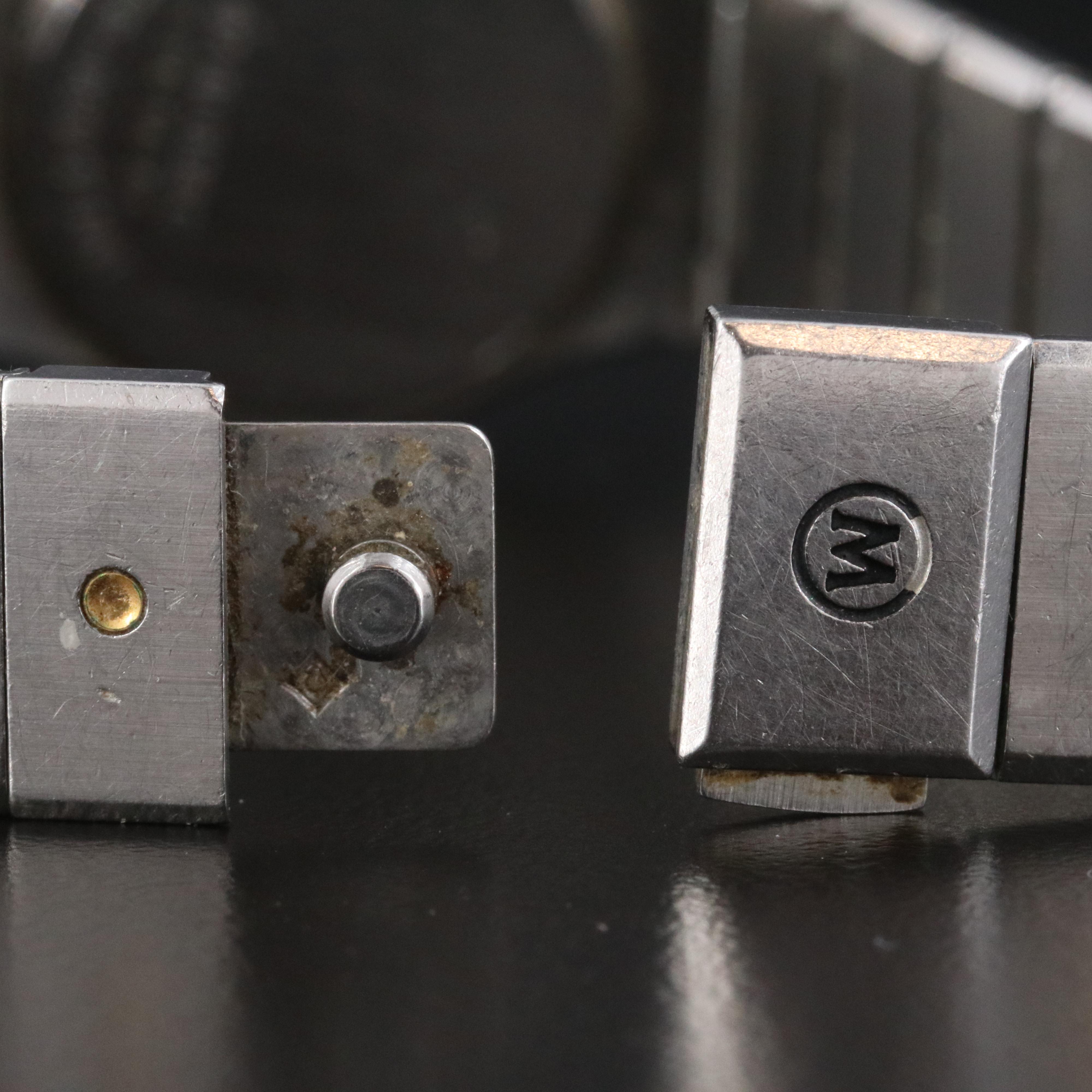 Movado Museum Classic Diamond Bezel Watch #87.A1.836C | EBTH