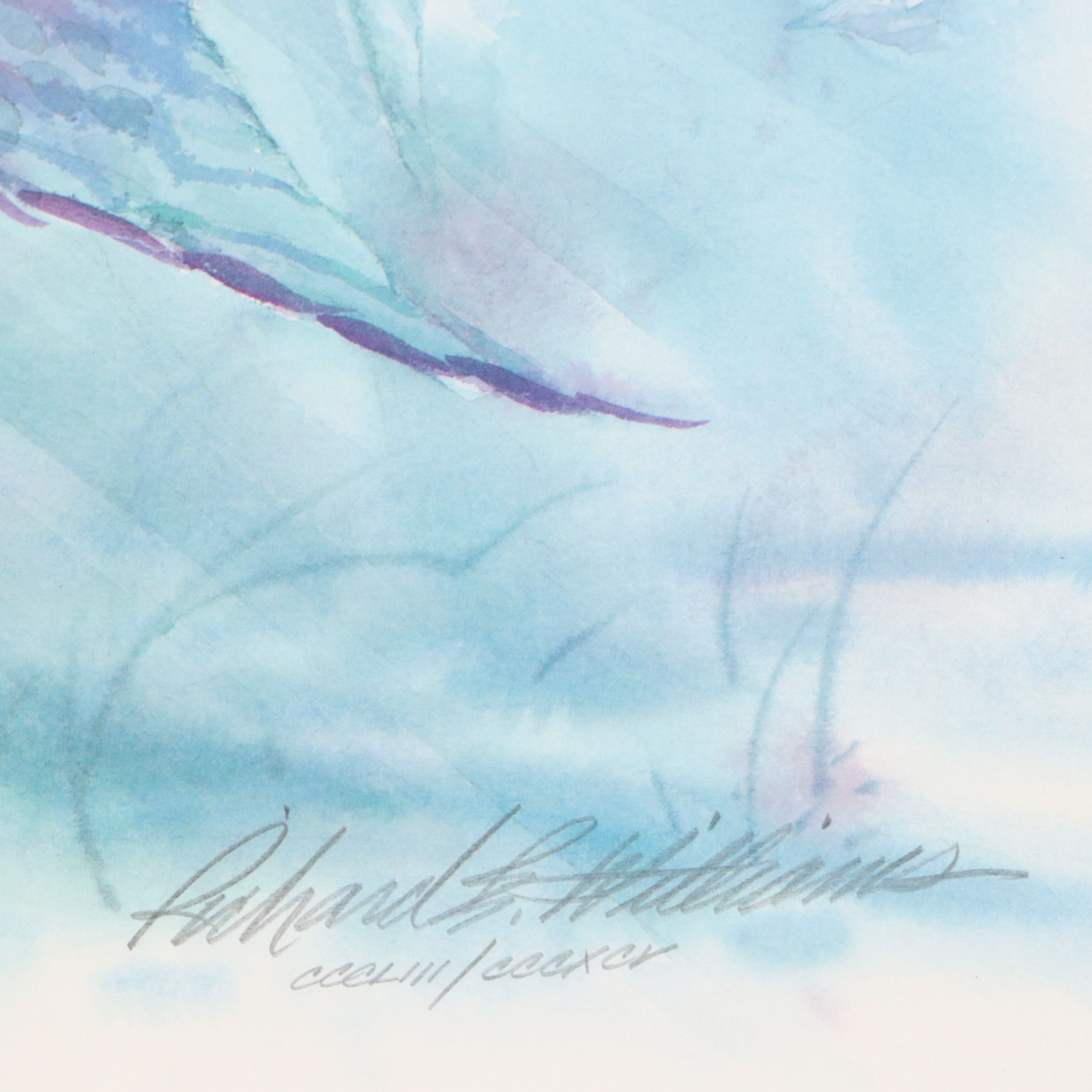 Richard E. Williams Offset Lithograph "Tropical Fish VIII" | EBTH