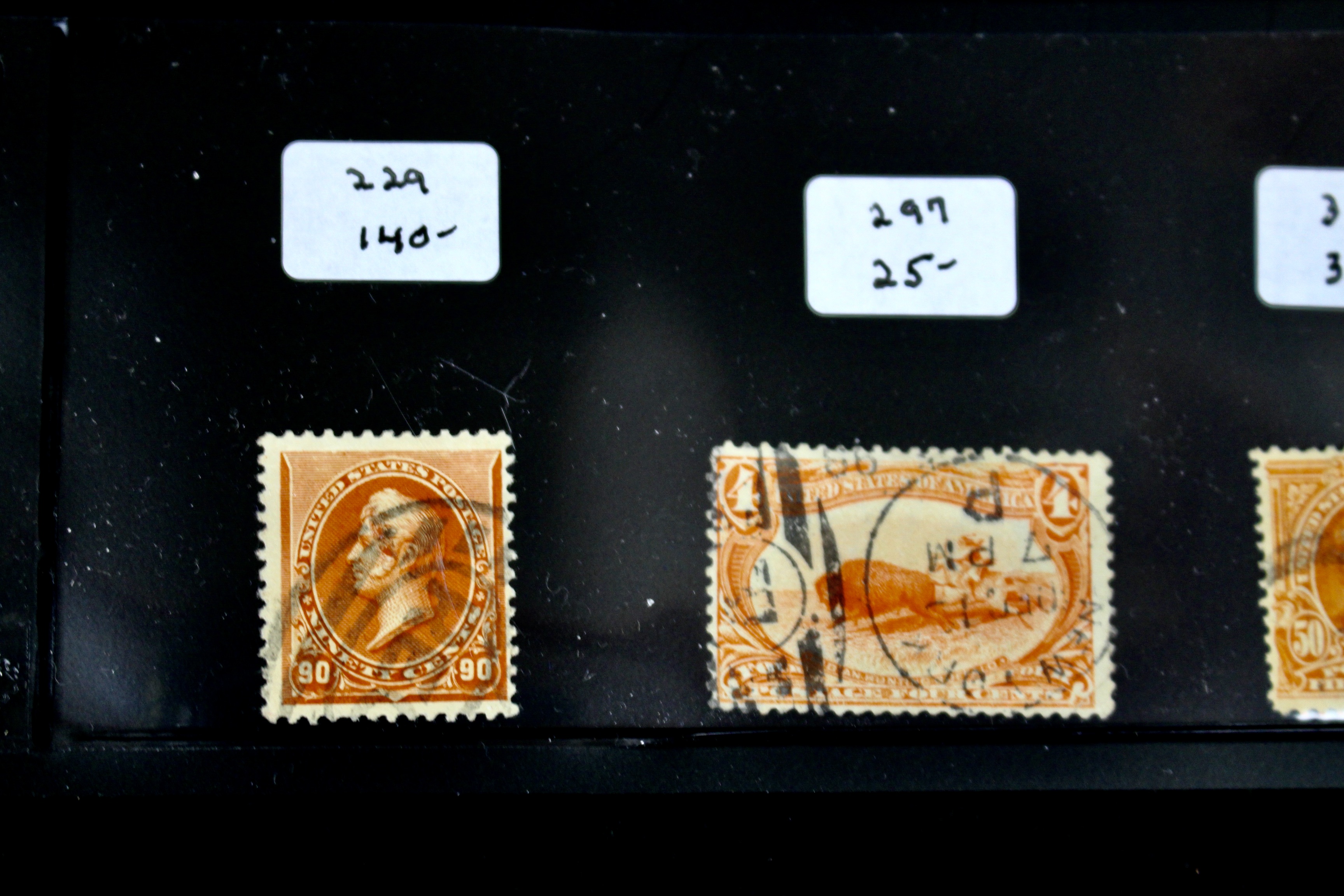 Sixteen Different Early U.S. Postage Stamps, Scott 71 to 400 | EBTH