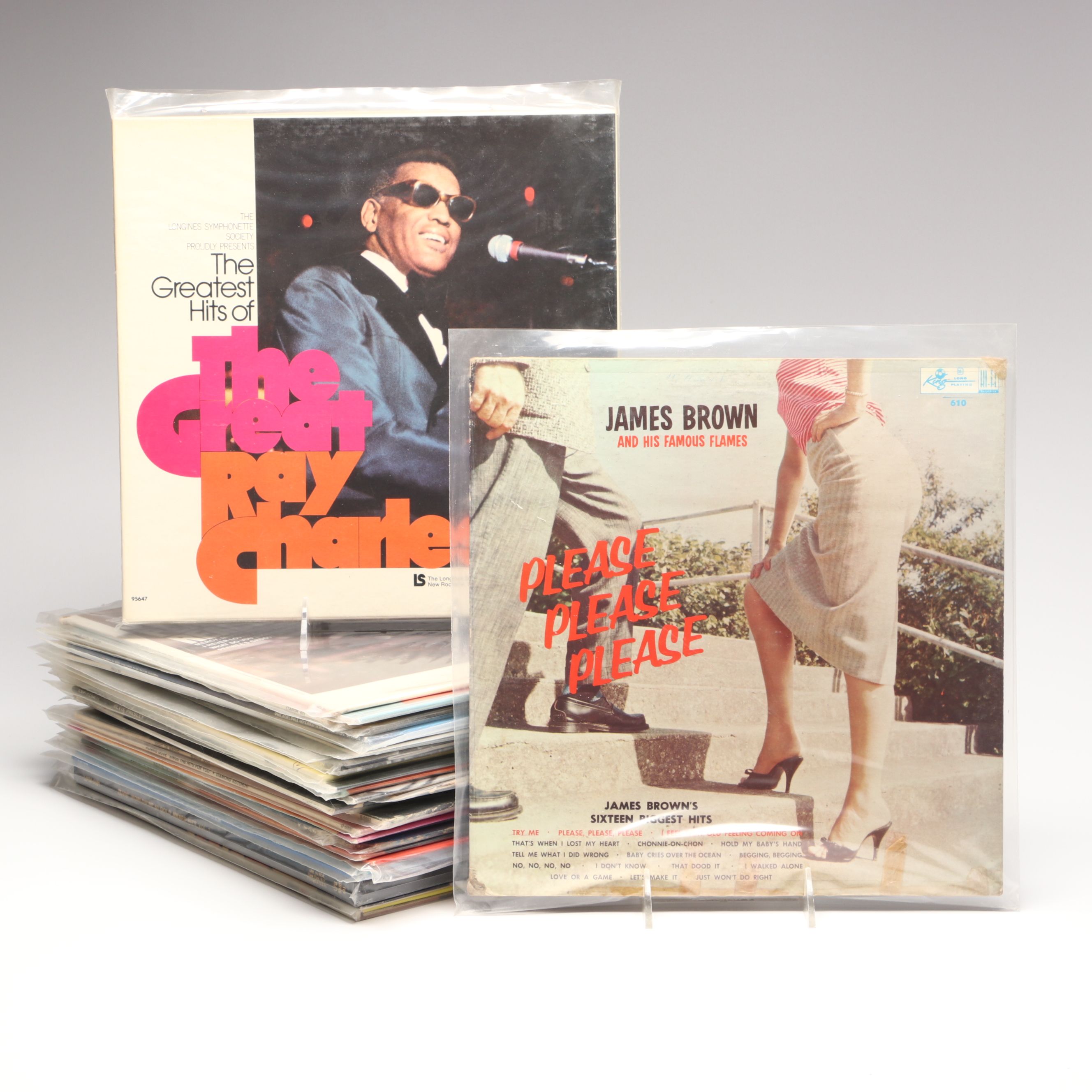 Ray Charles, James Brown, Elvis Presley and More Vinyl Records | EBTH