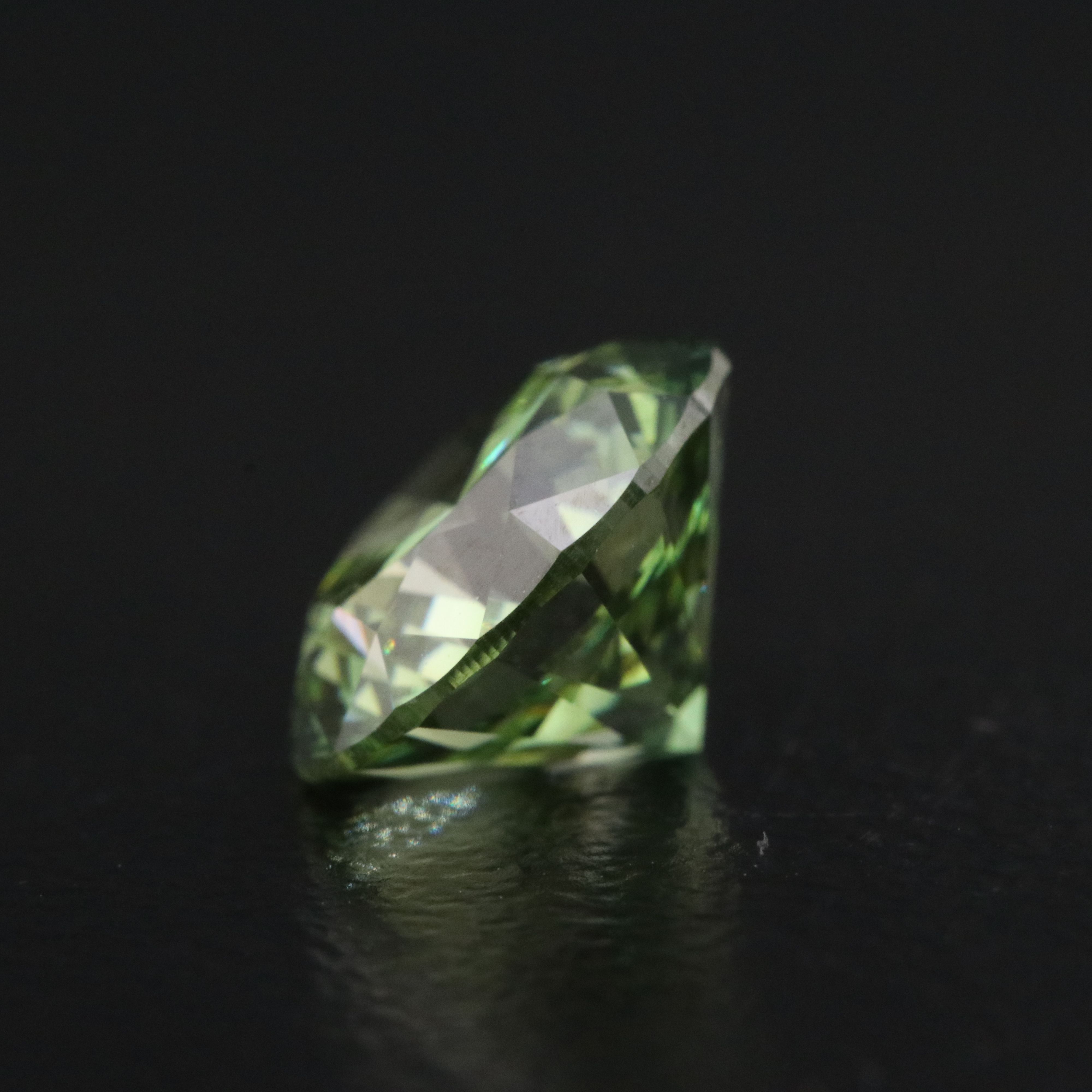 Loose 2.00 CT Lab Grown Fancy Green Diamond with IGI Report | EBTH