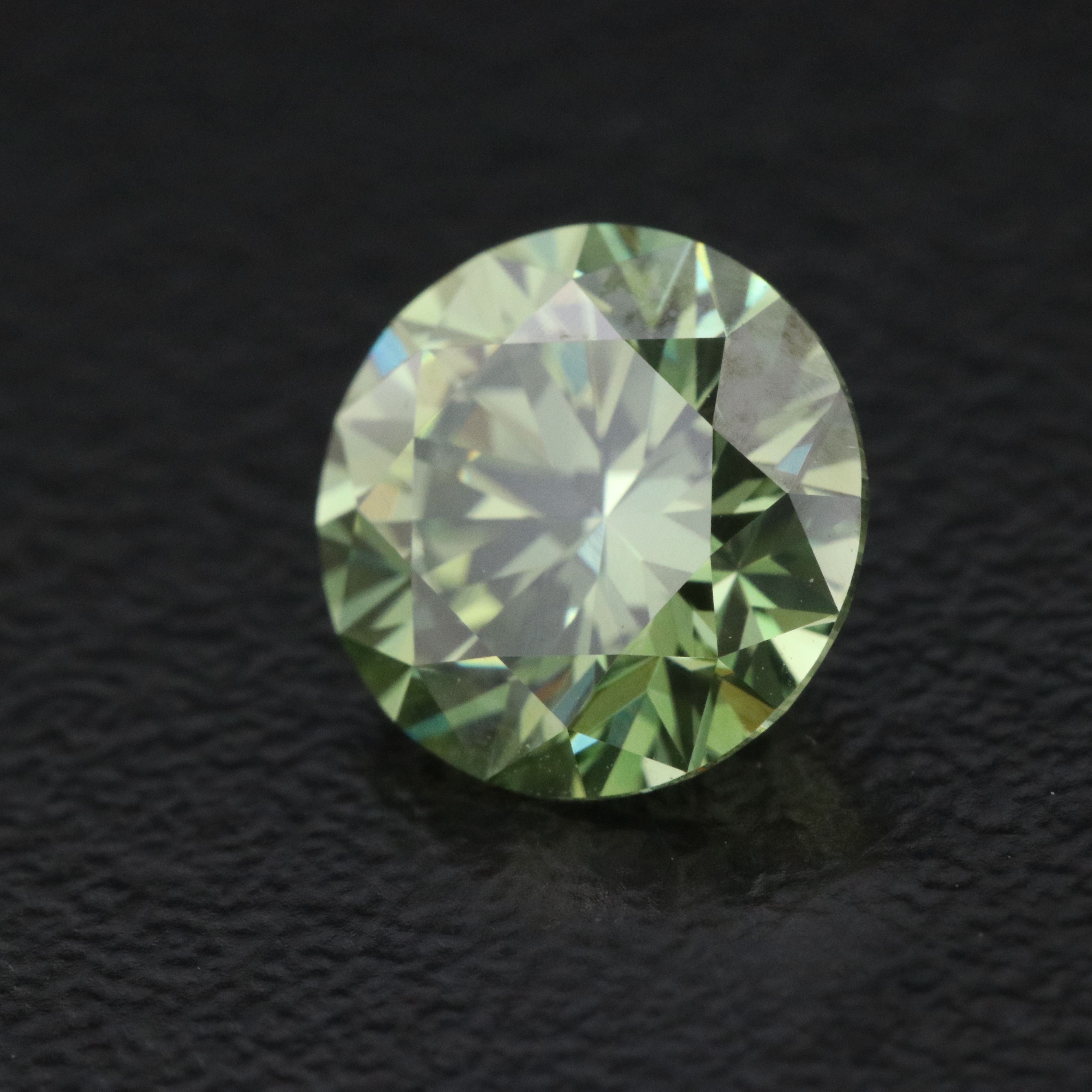 Loose 2.00 CT Lab Grown Fancy Green Diamond with IGI Report | EBTH