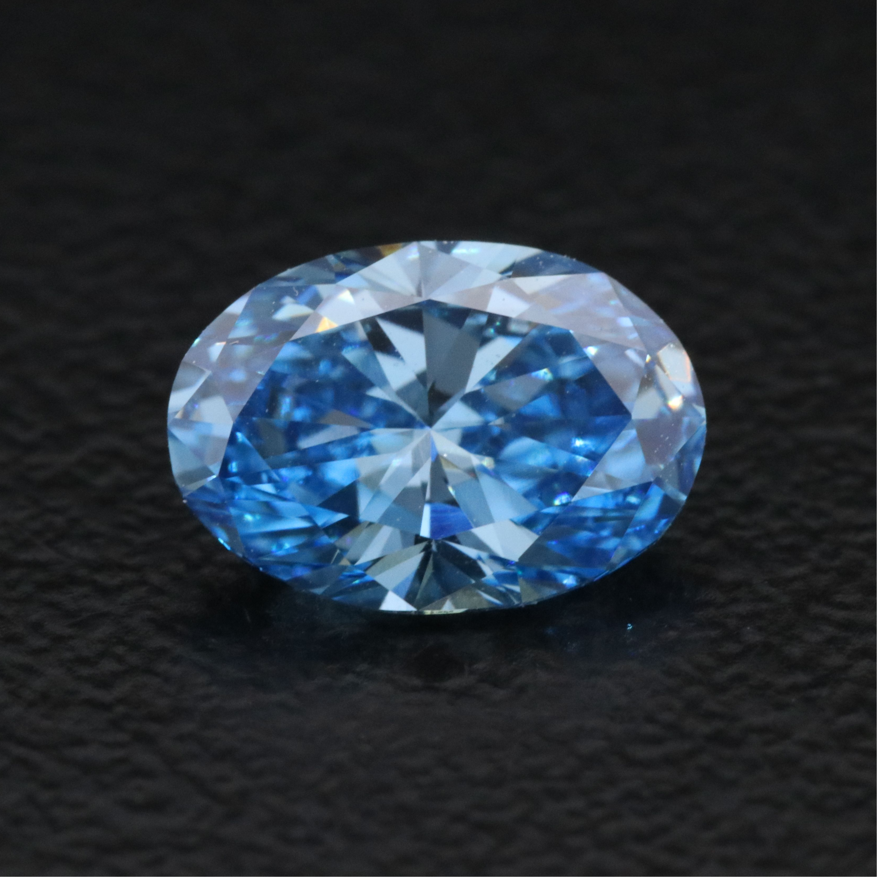 Loose 1.11 CT Lab Grown Fancy Blue Diamond with IGI Report | EBTH