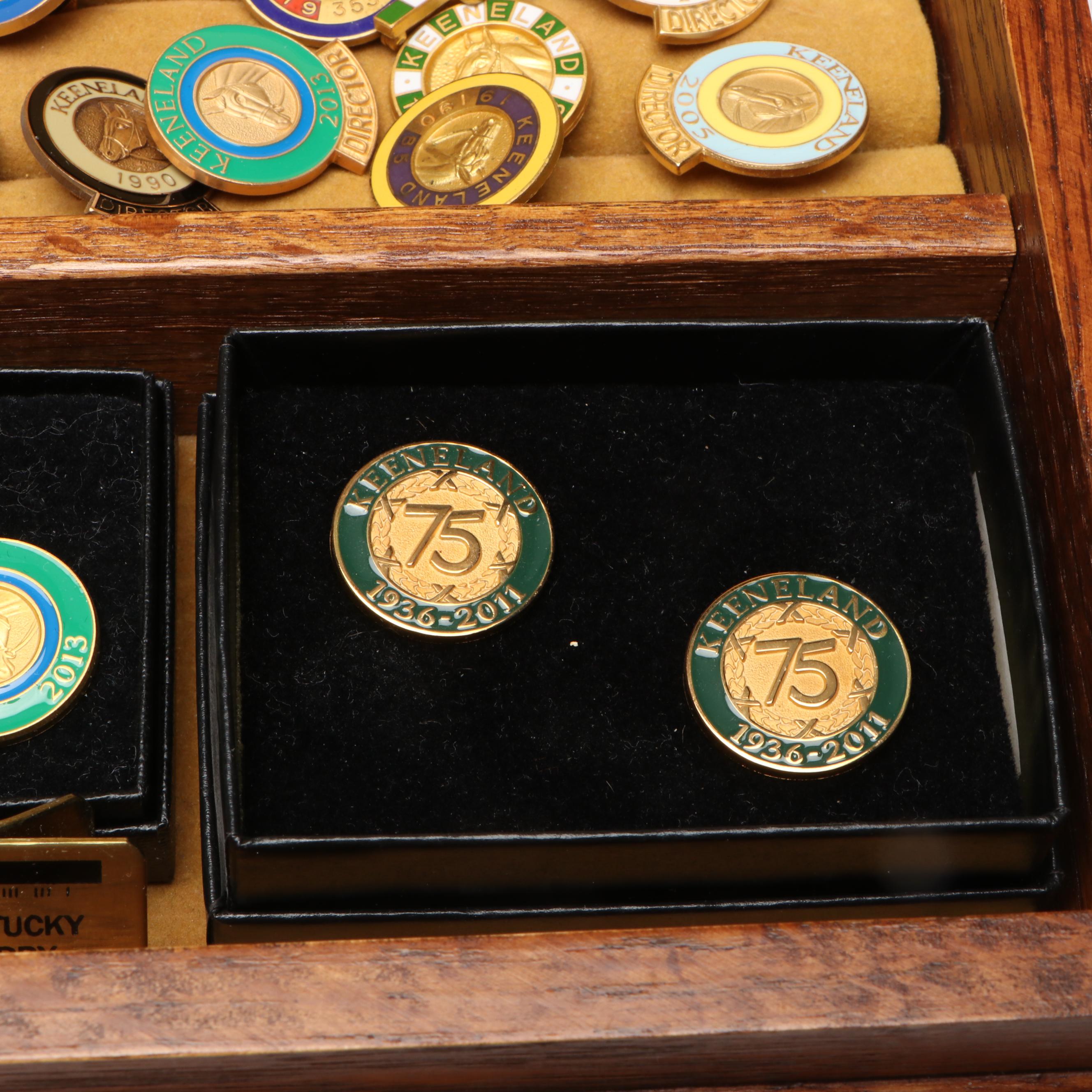 Keeneland Derby Director's Pins and Other Commemorative Accessories | EBTH